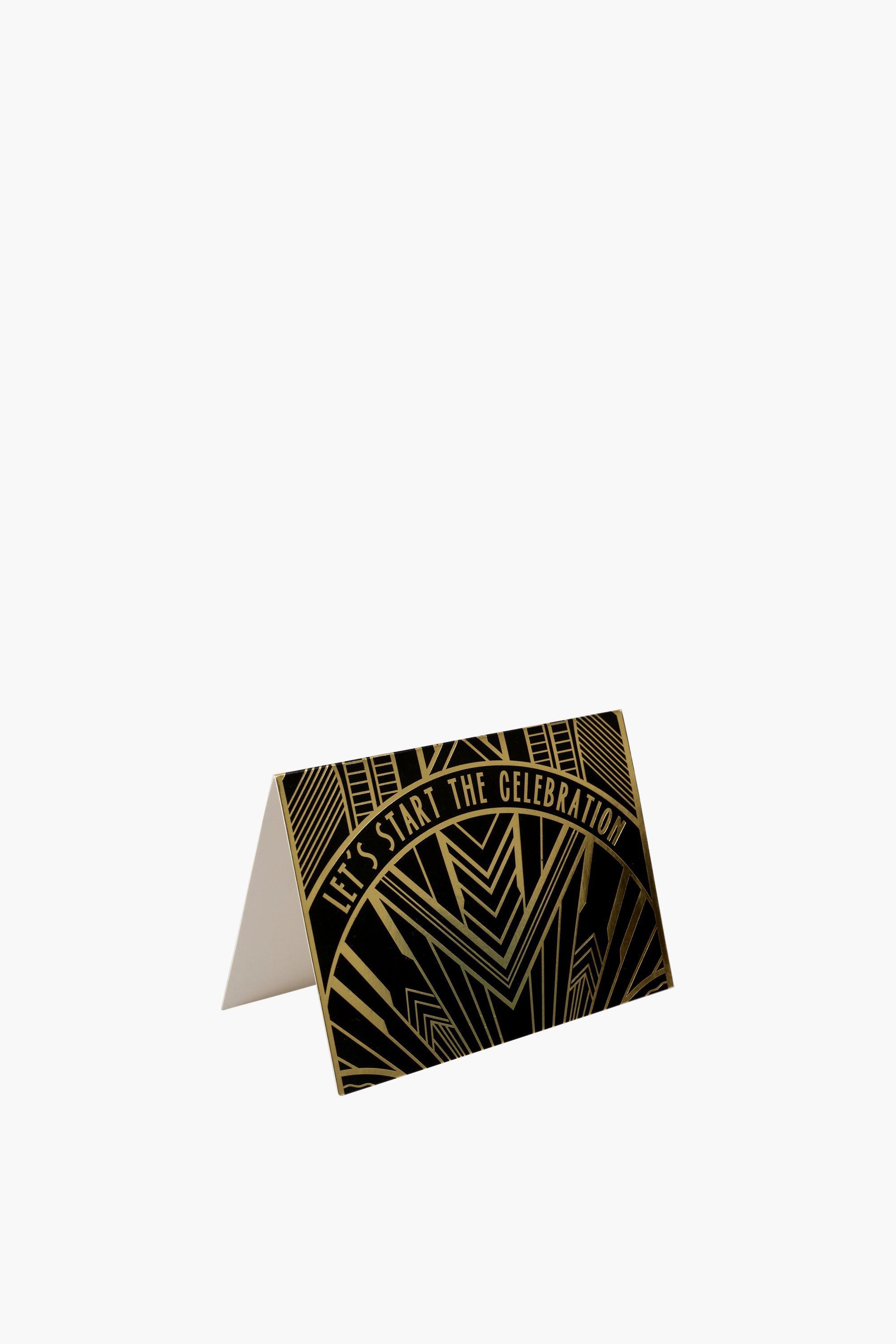 Art Deco Gift Card A6