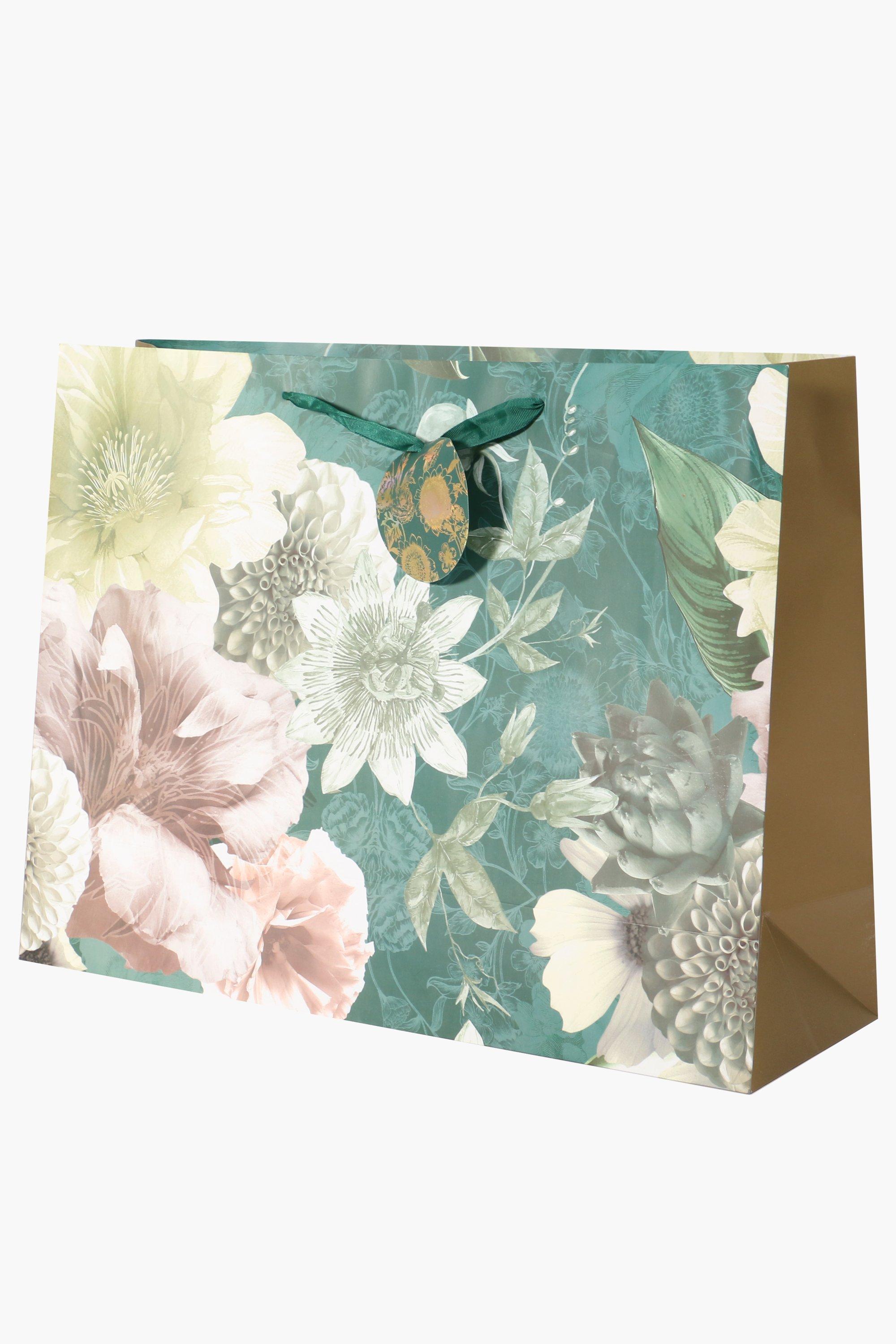 Cherry Floral Gift Bag Extra Large
