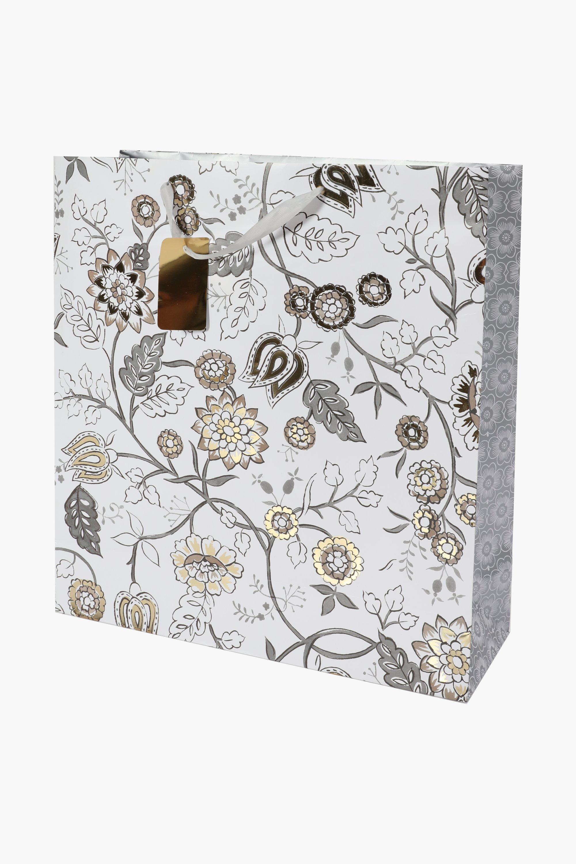 Indian Block Print Gift Bag Extra Large