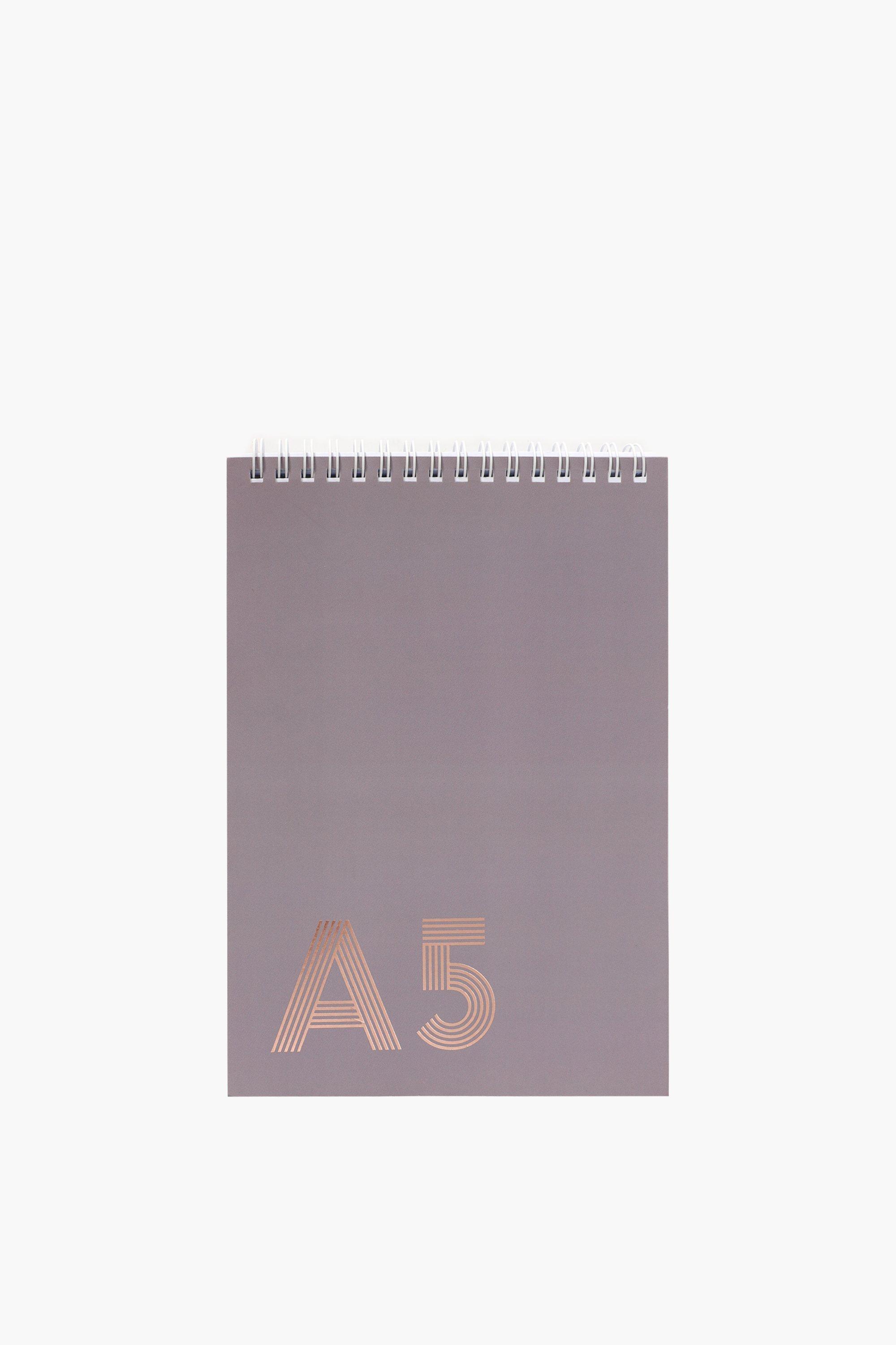 Spiralled Flip Notepad A5