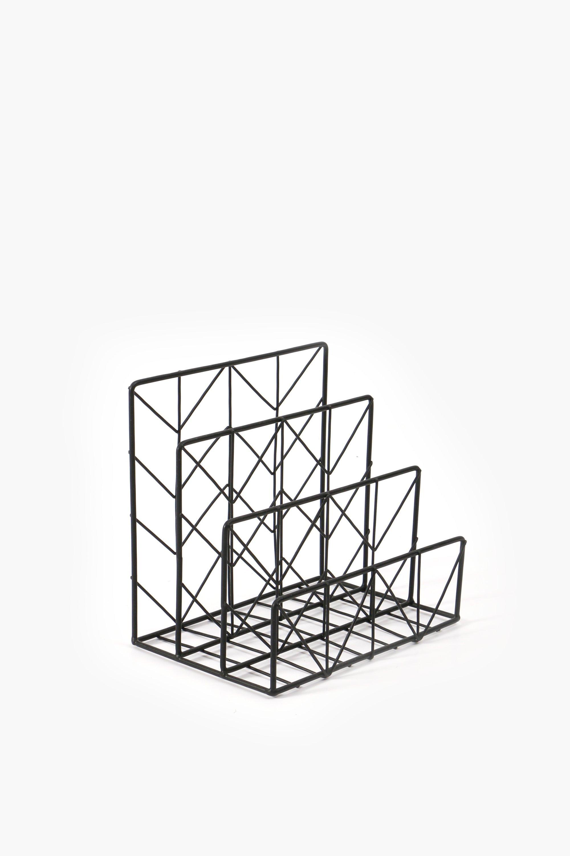 Metal Geometric Notebook Holder