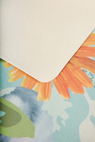 Pvc Iris Desk Mat, 34x70cm