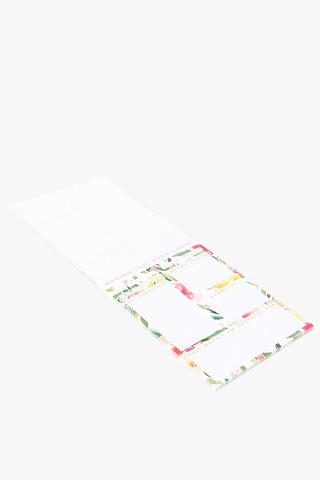 Cherry Floral Healthy Habits Weekly Planner A5