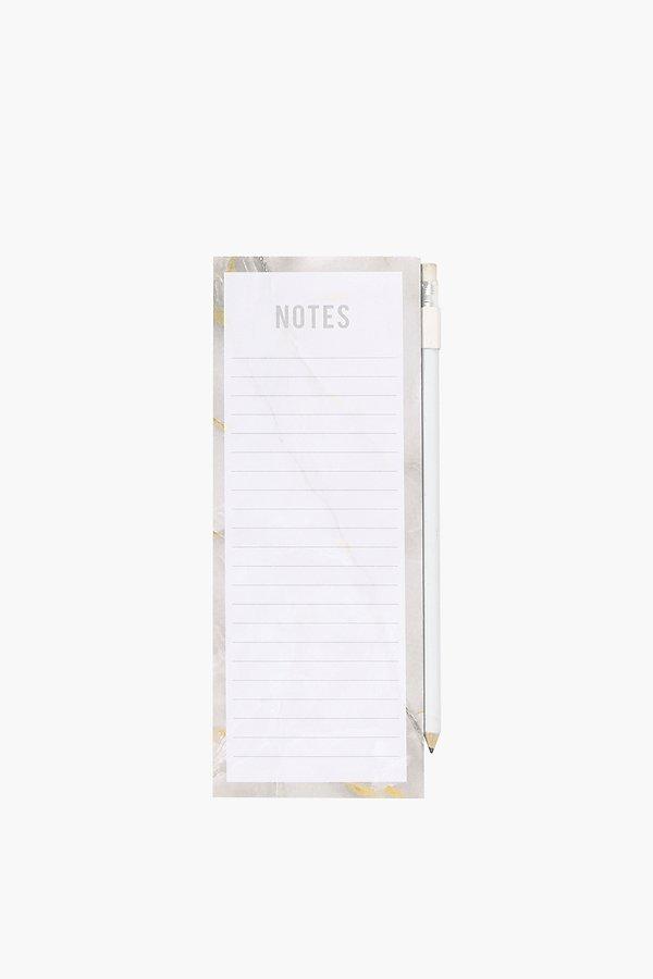 Marble Notepad With Pencil