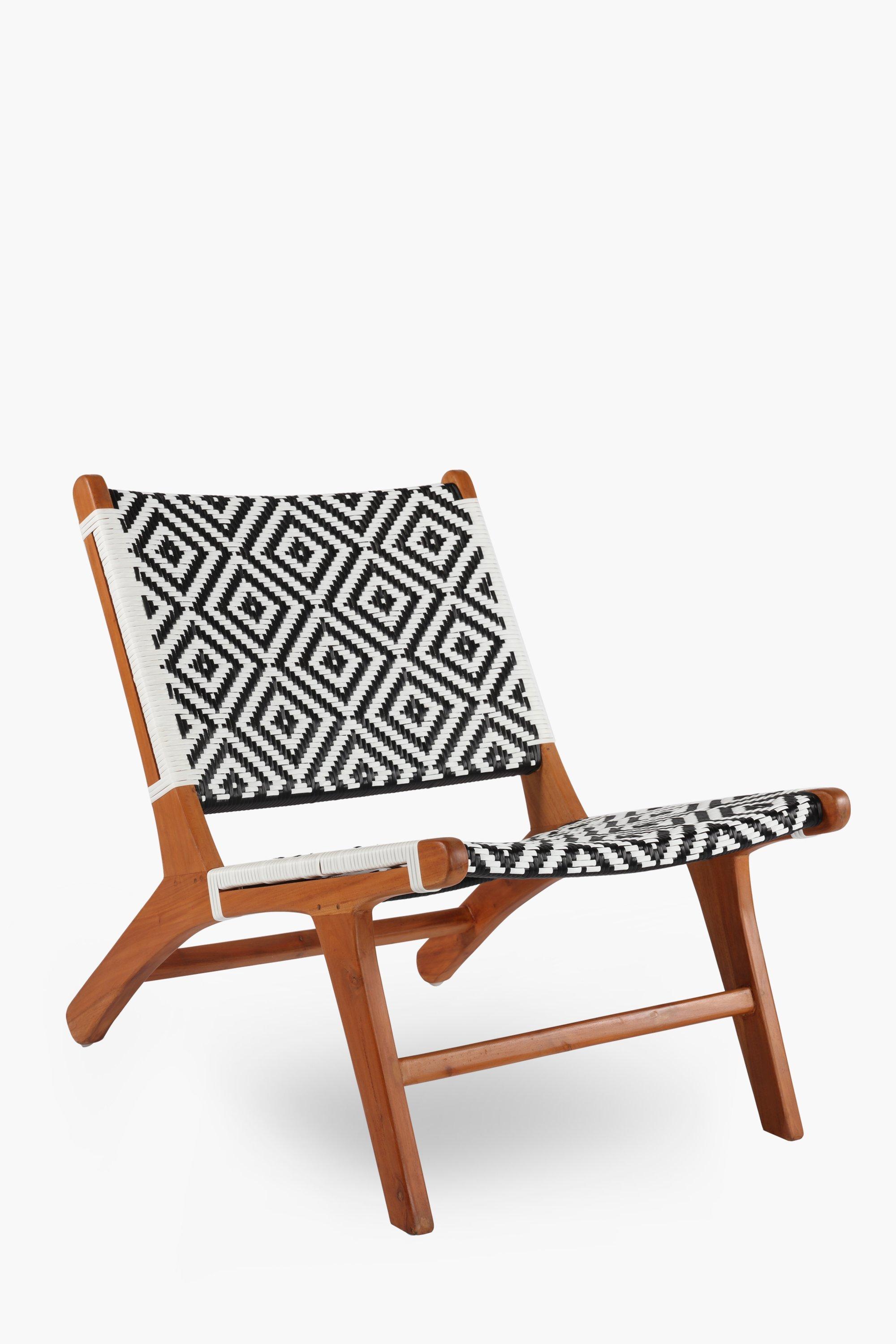 Geometric Weave Chair