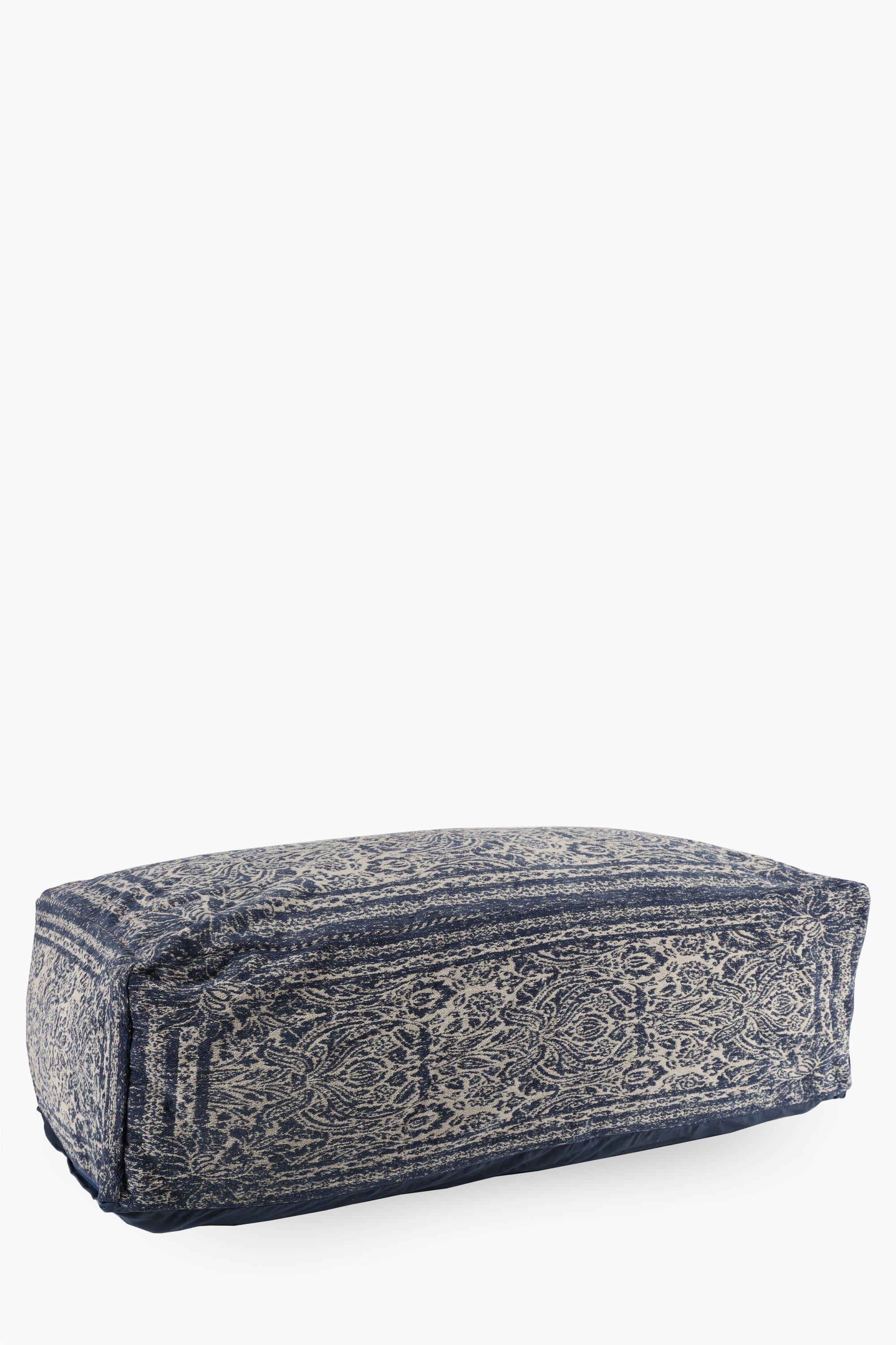 Jacquard Pouffe 120x60cm