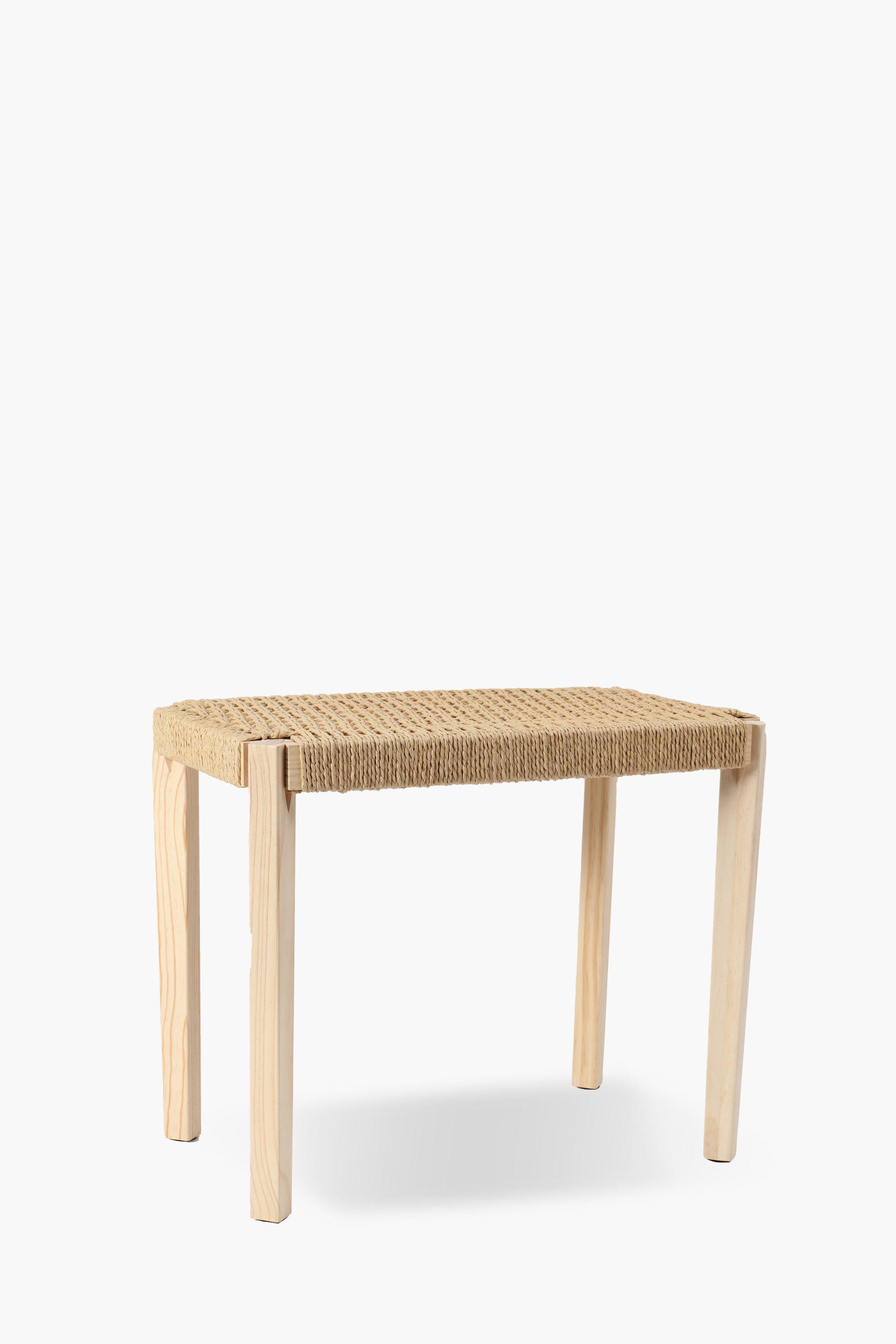 Rectangular Jute Stool