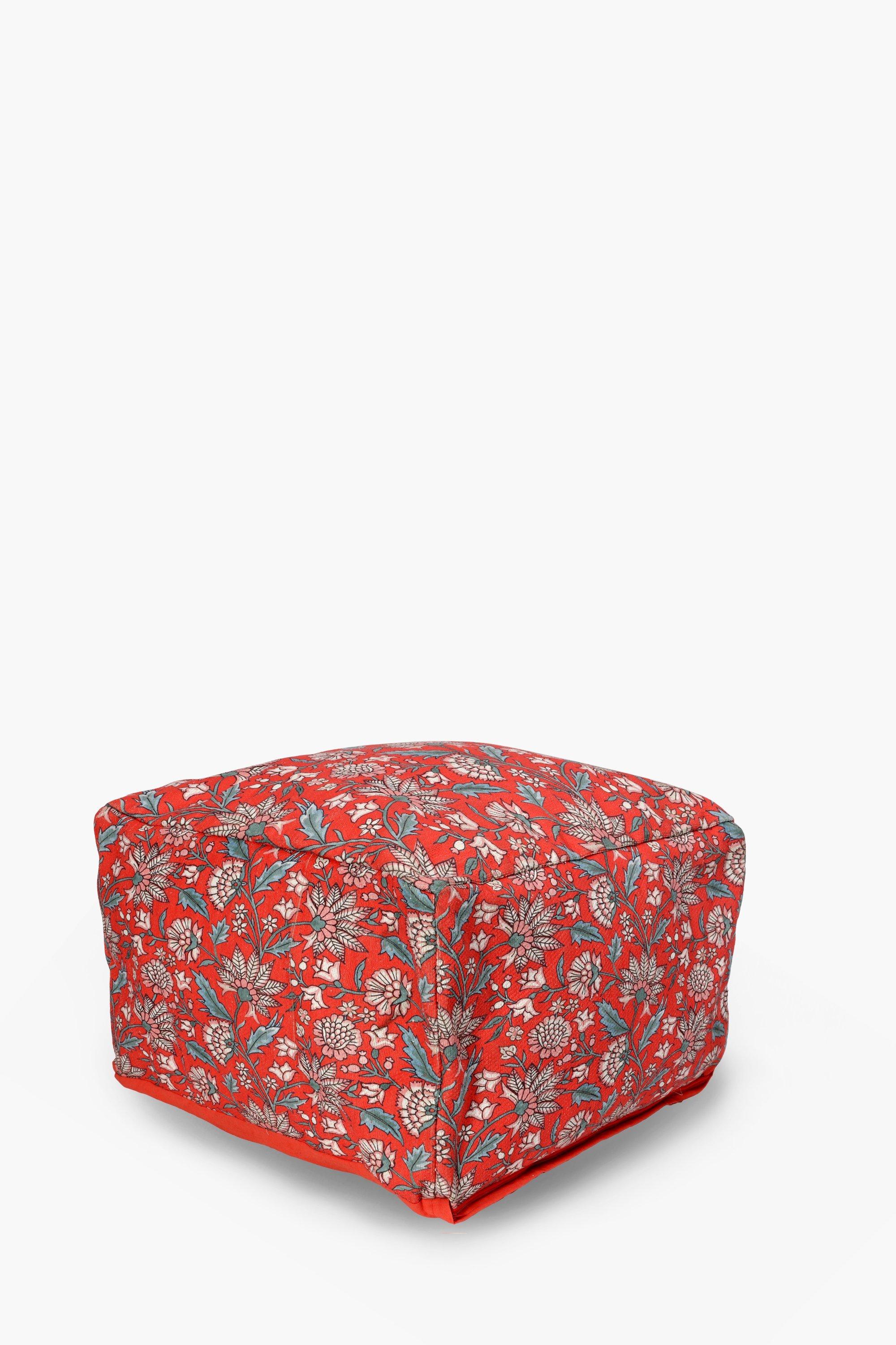 Printed Pouffe 60cm