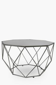 Geometric Metal Coffee Table