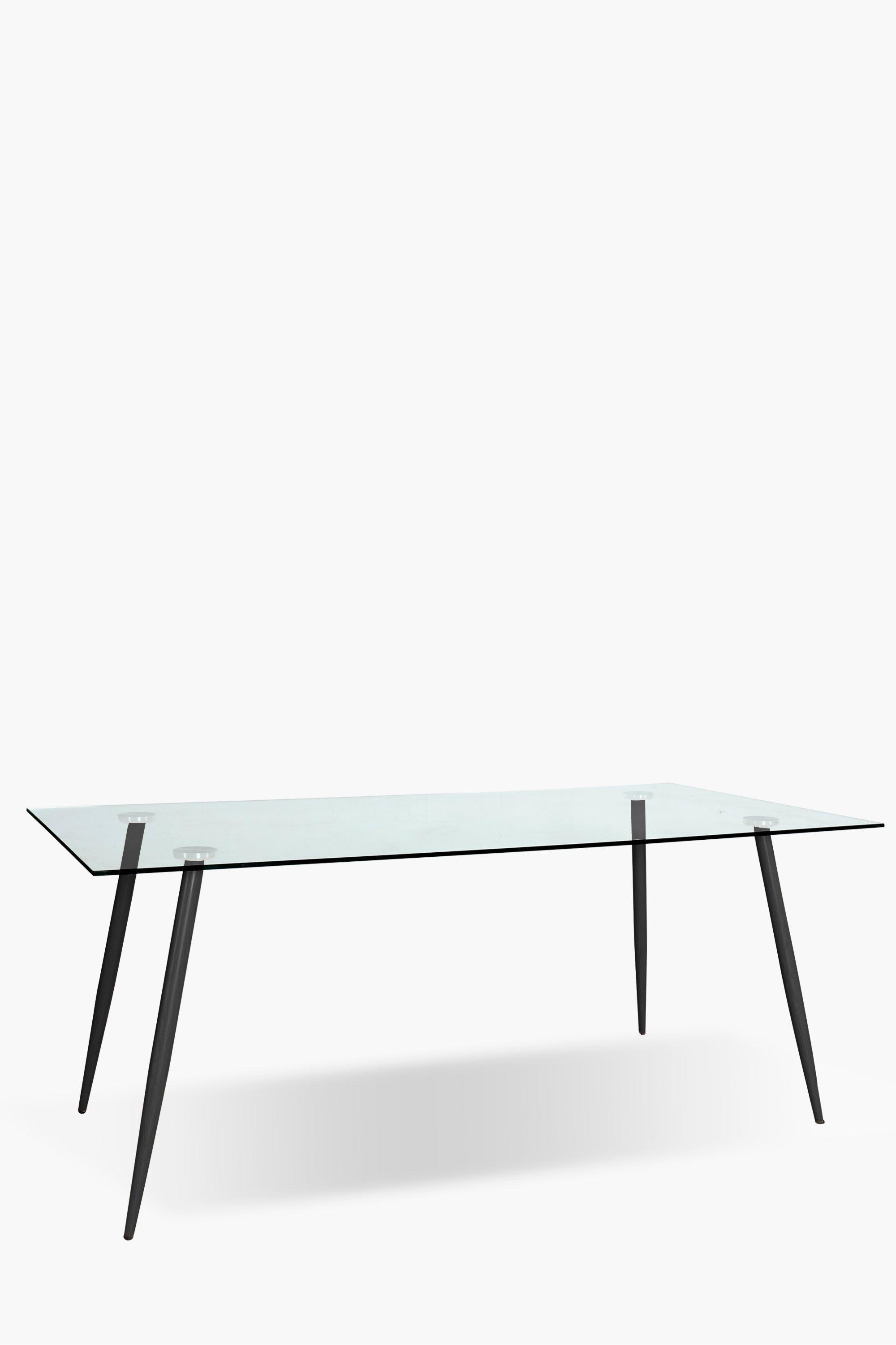 Metro Glass 6 Seater Dining Table