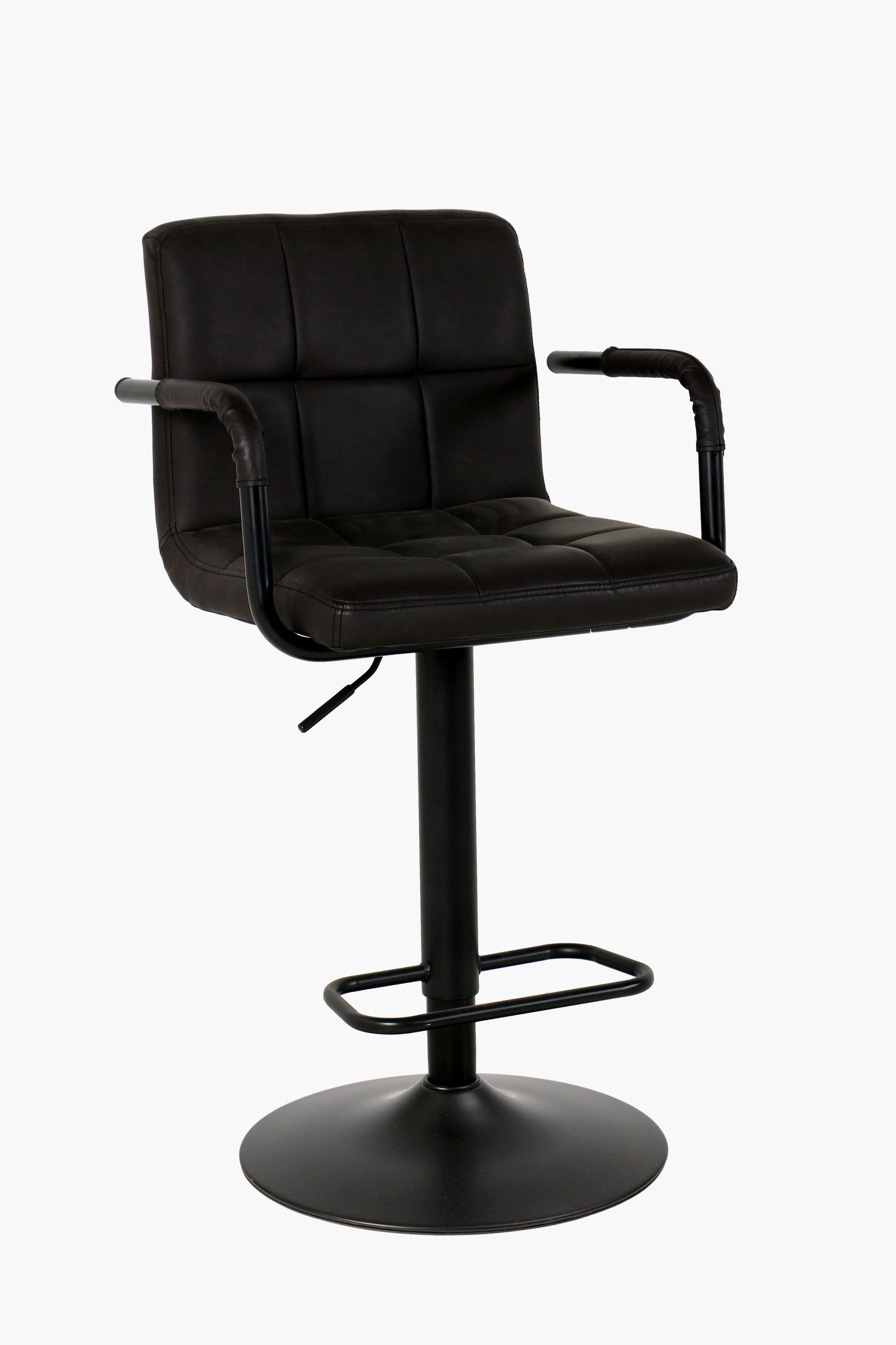 Quilted Back Arm Bar Chair