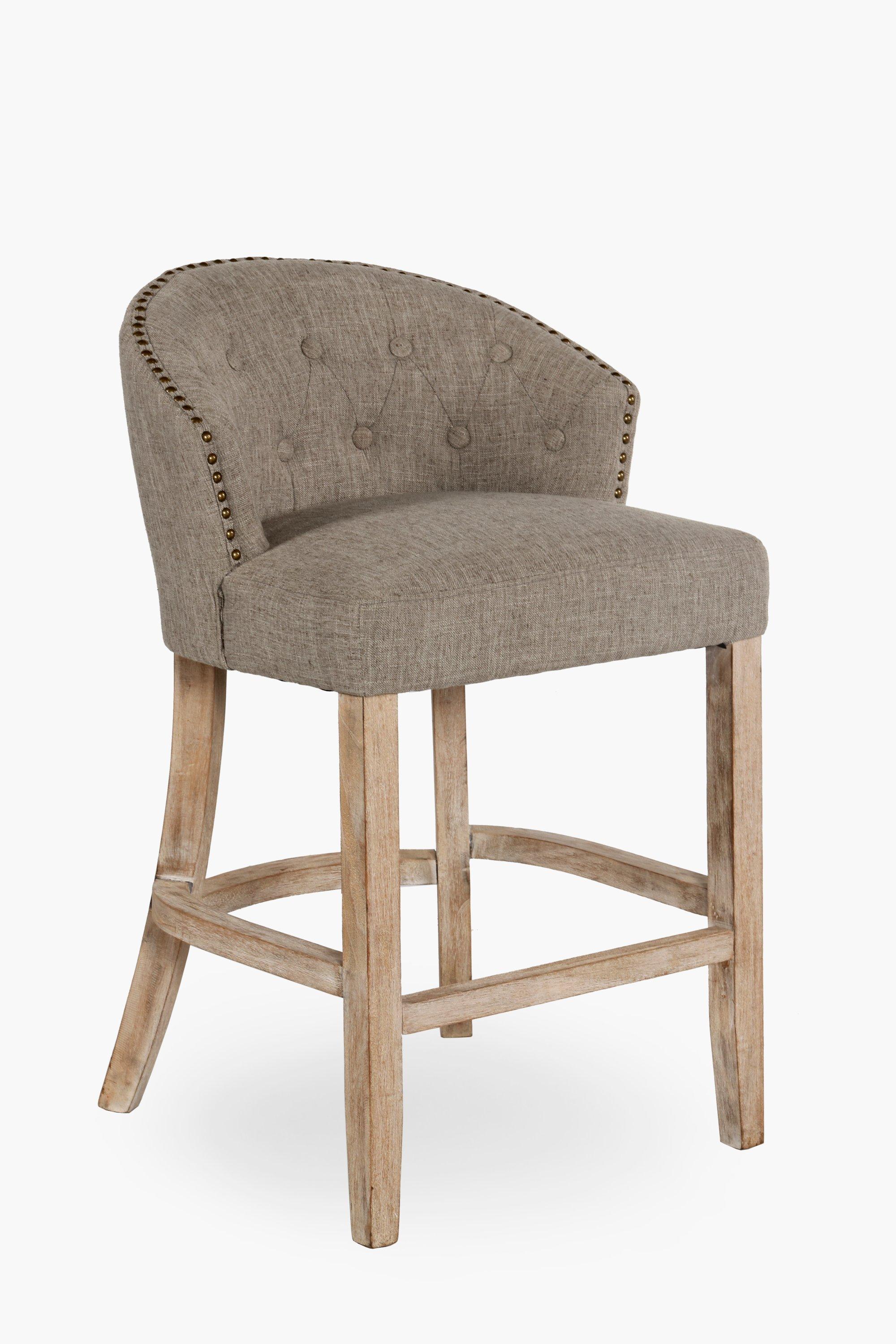 Deep Button Bar Chair