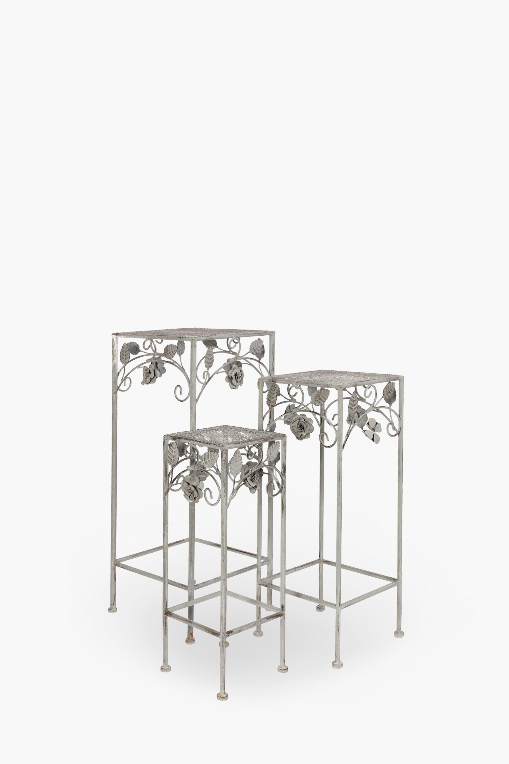 Metal Nested Planter Tables