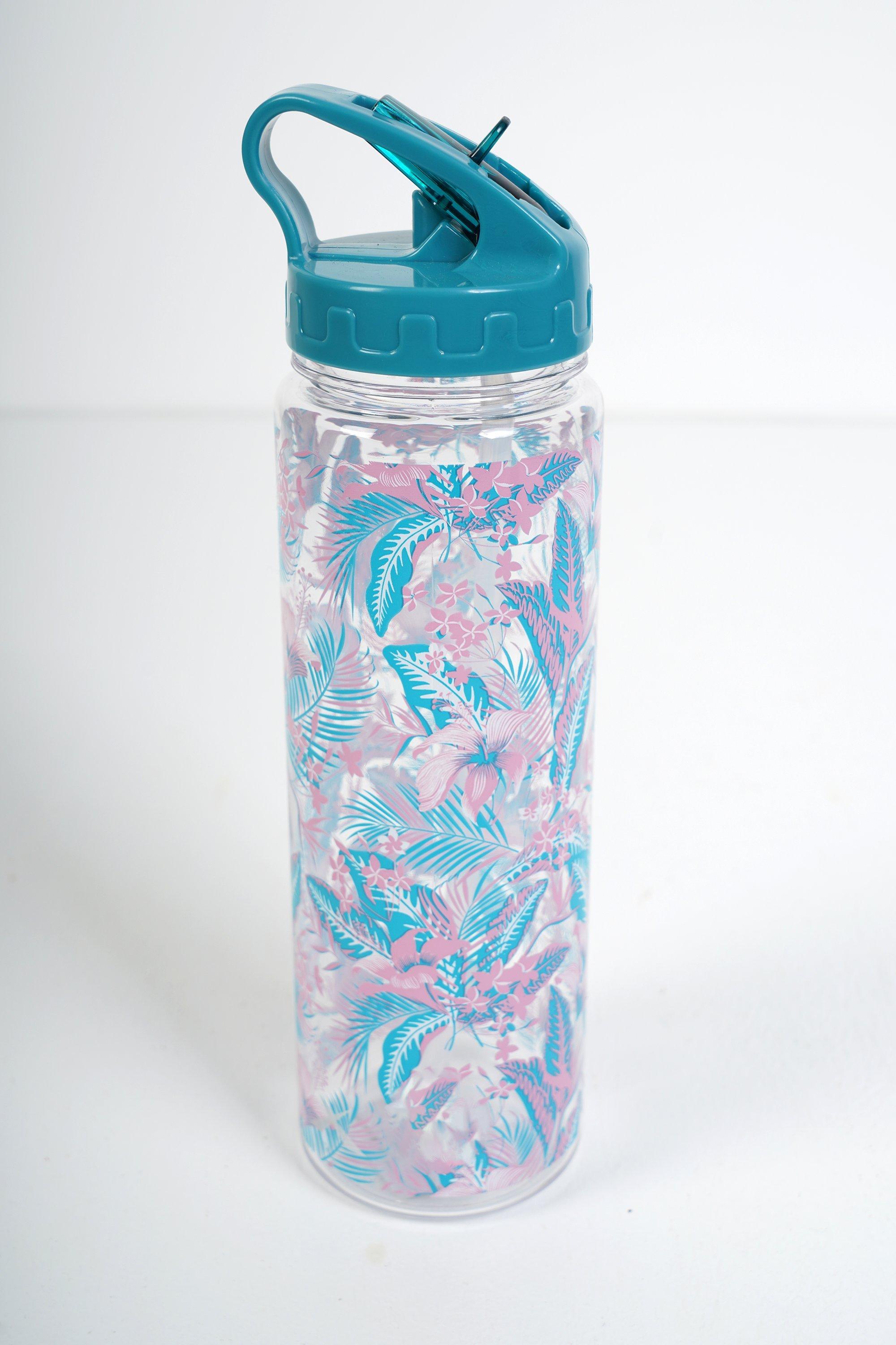 700ml Acrylic Bottle With Straw
