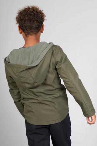 Fleece-lined Shell Hoodie