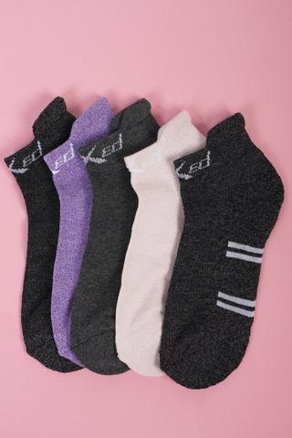 5-pack Cushioned Socks