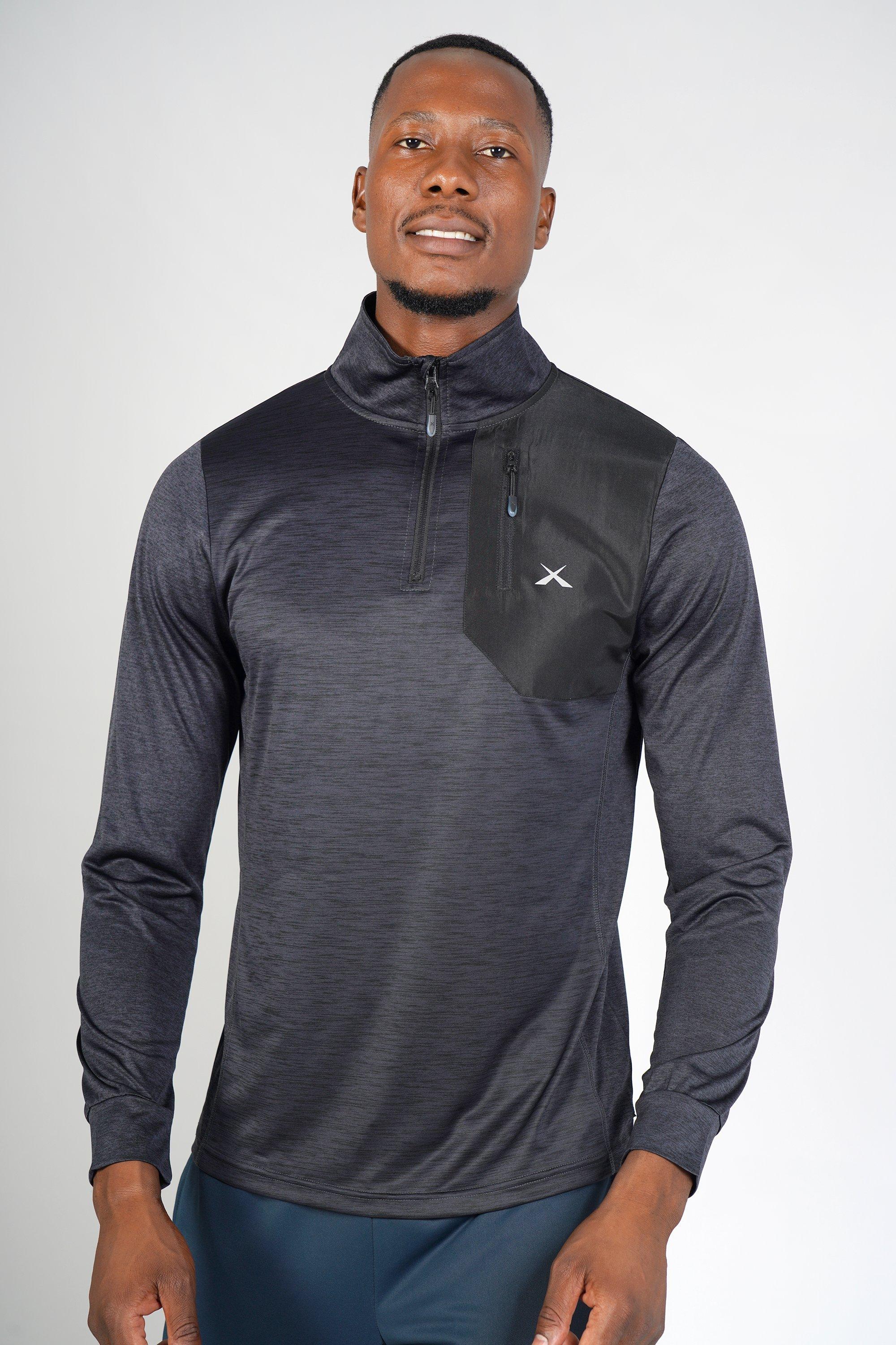 Quarter-zip Turtleneck