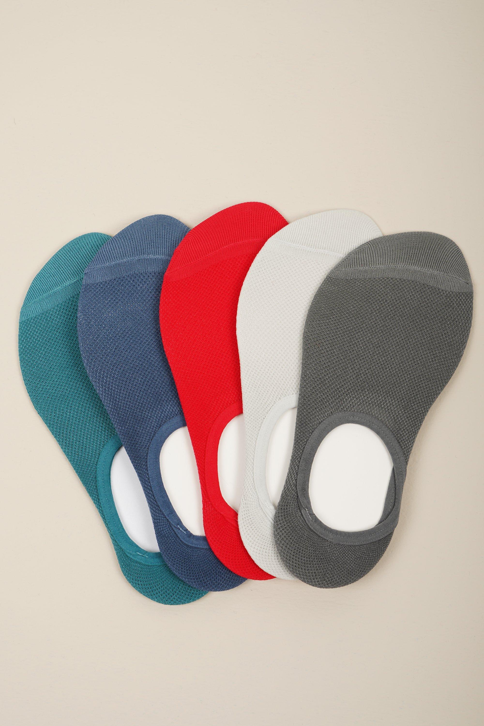 5 Pack Seamless Knit Secret Socks