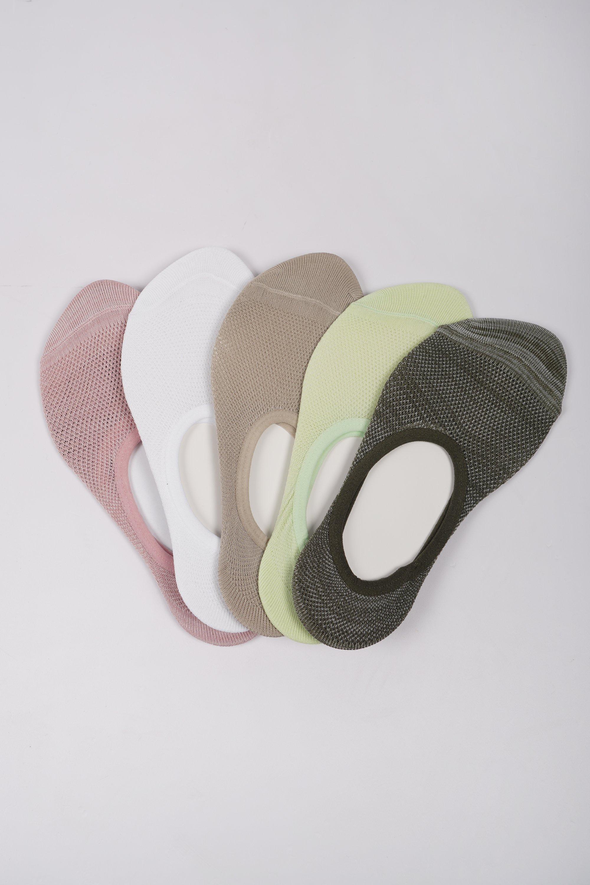 5-pack Seamless Knit Secret Socks