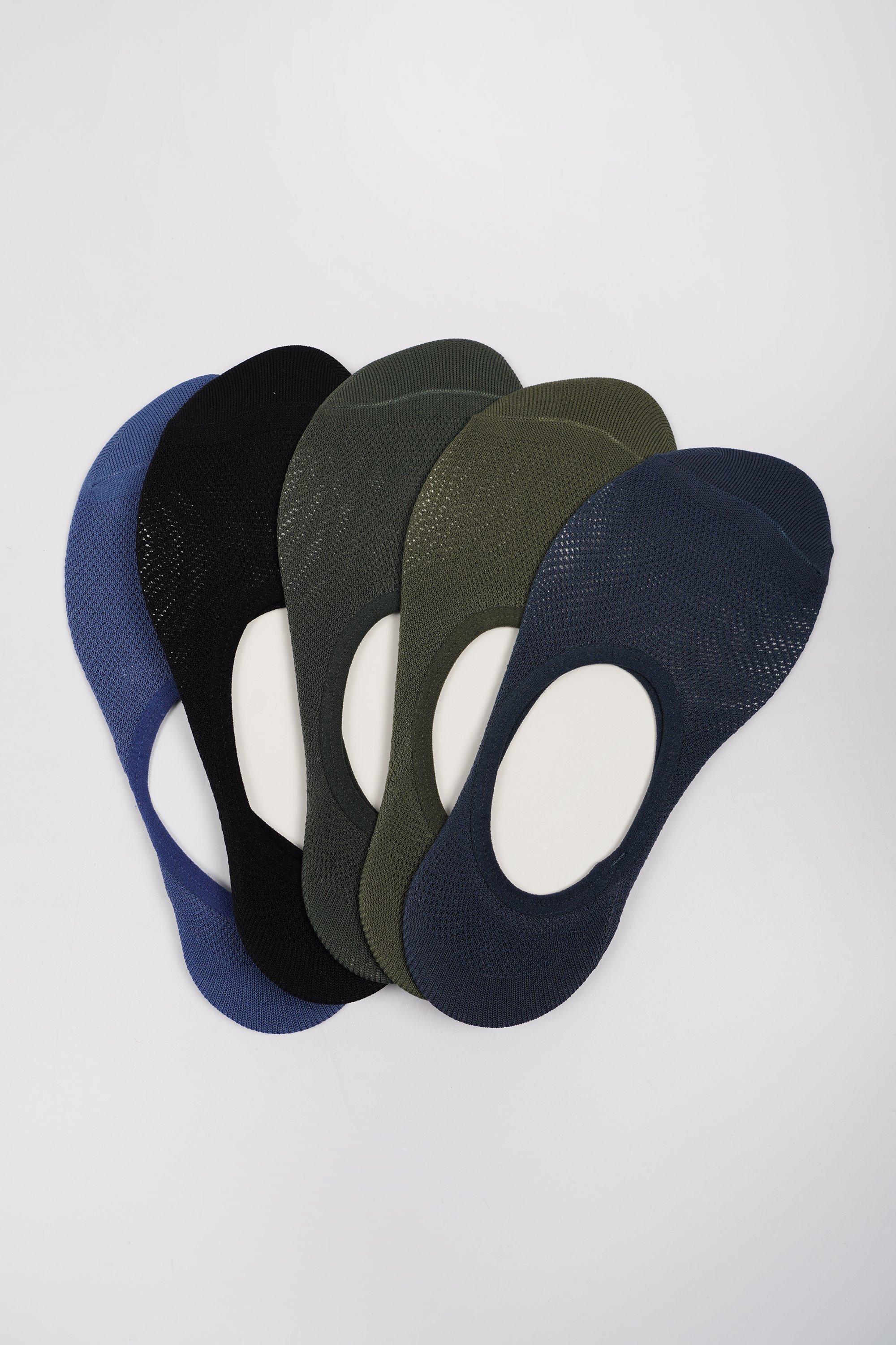 5 Pack Seamless Secret Socks