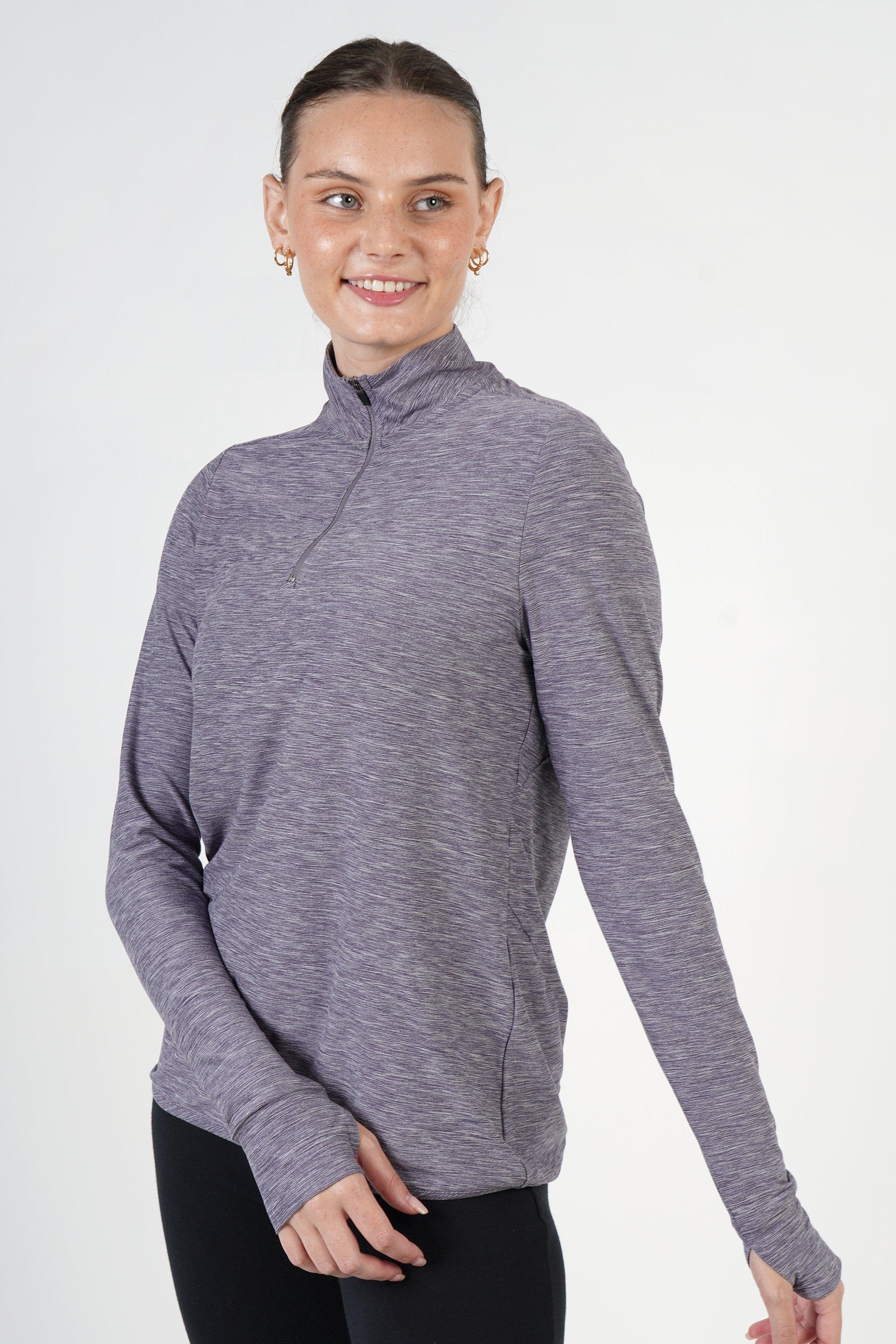 Quarter-zip Long Sleeve Active Top