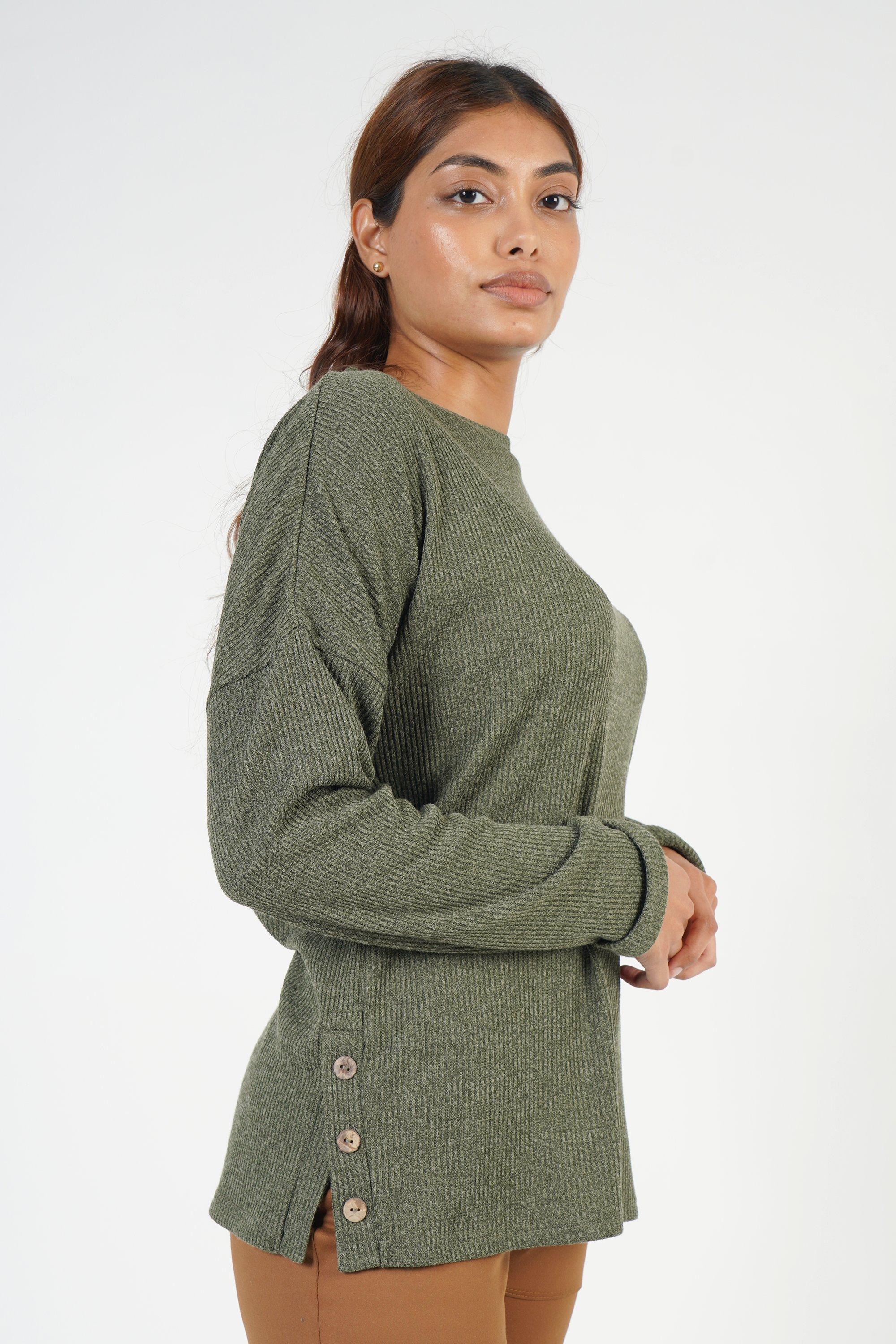 Ribbed Pullover