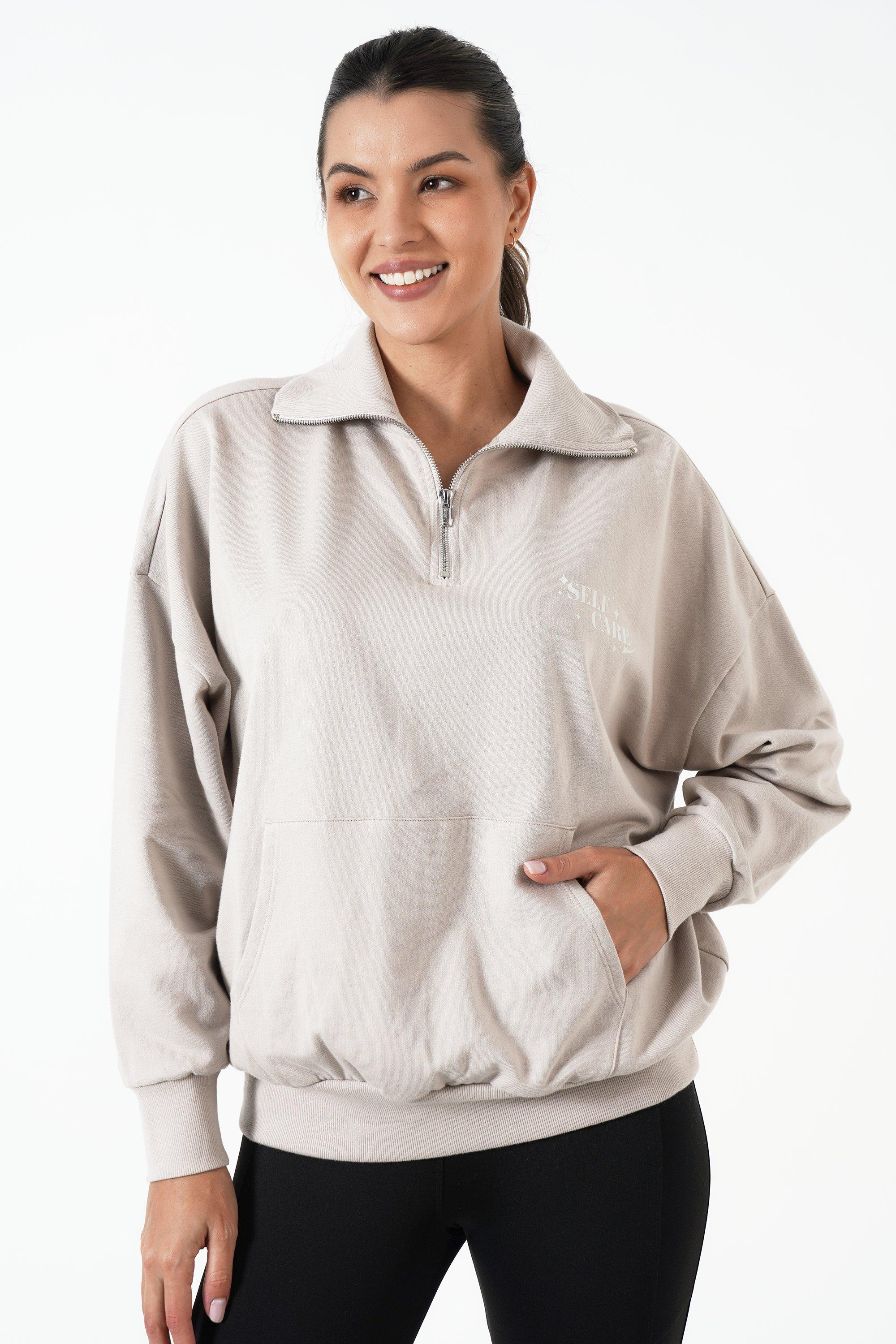 Fleece Quarter-zip Pullover
