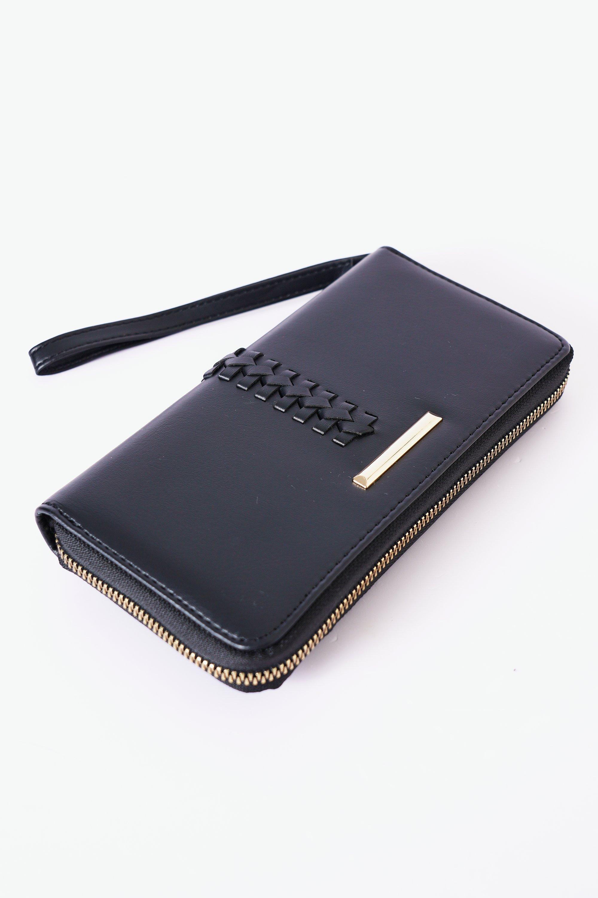 Zip-up Pu Wallet