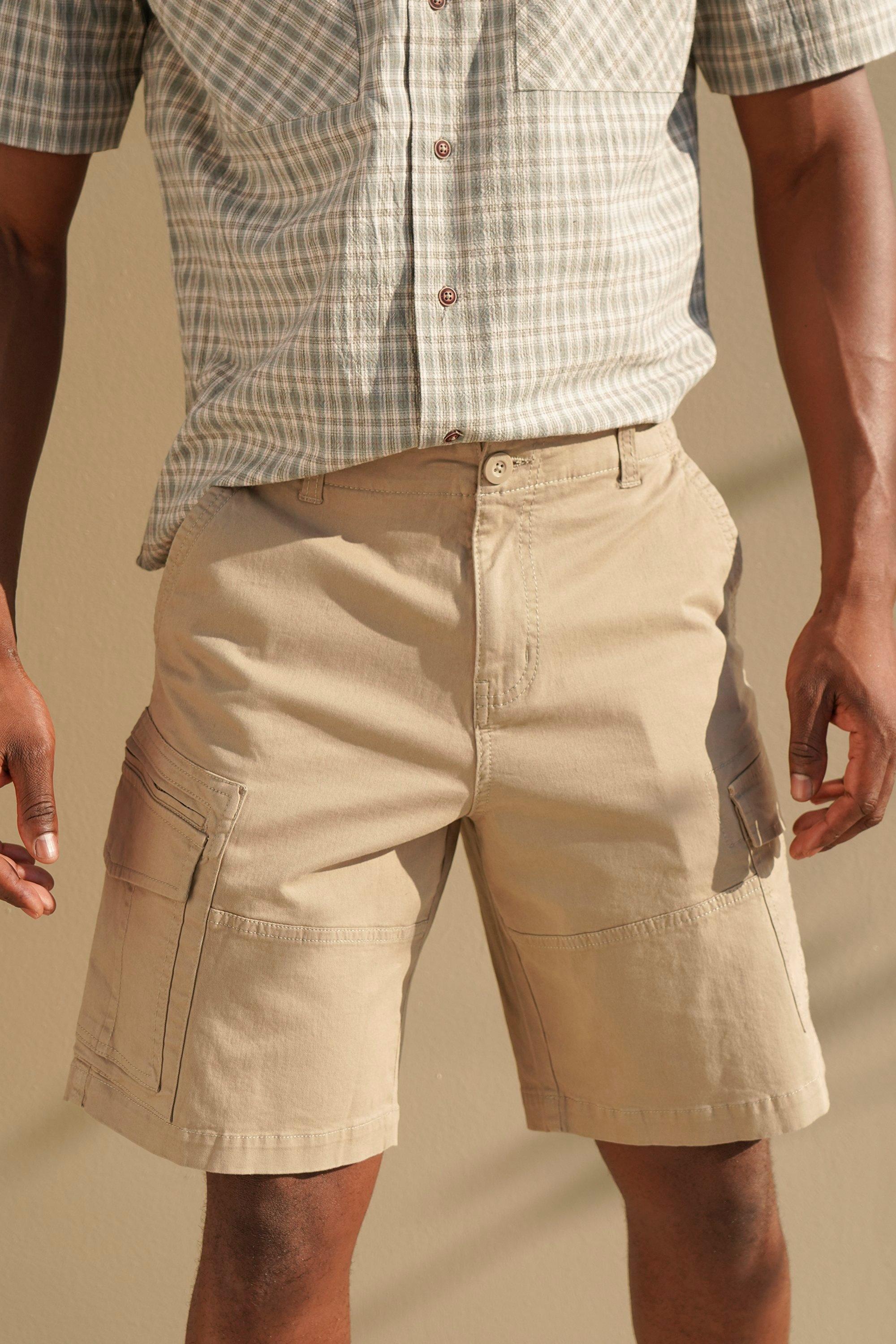 Twill Cargo Shorts
