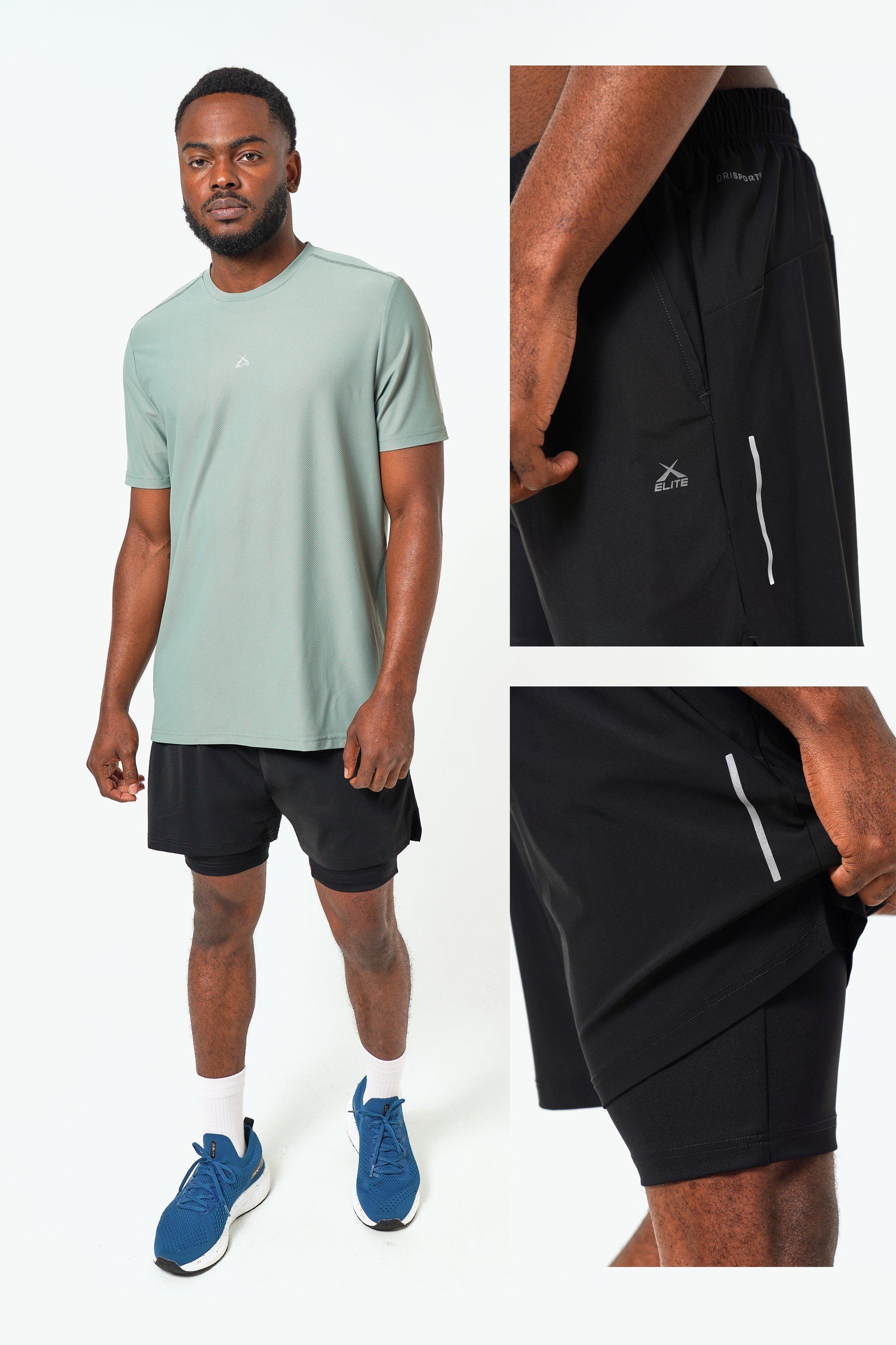 Elite Dri-sport Double Layer Shorts