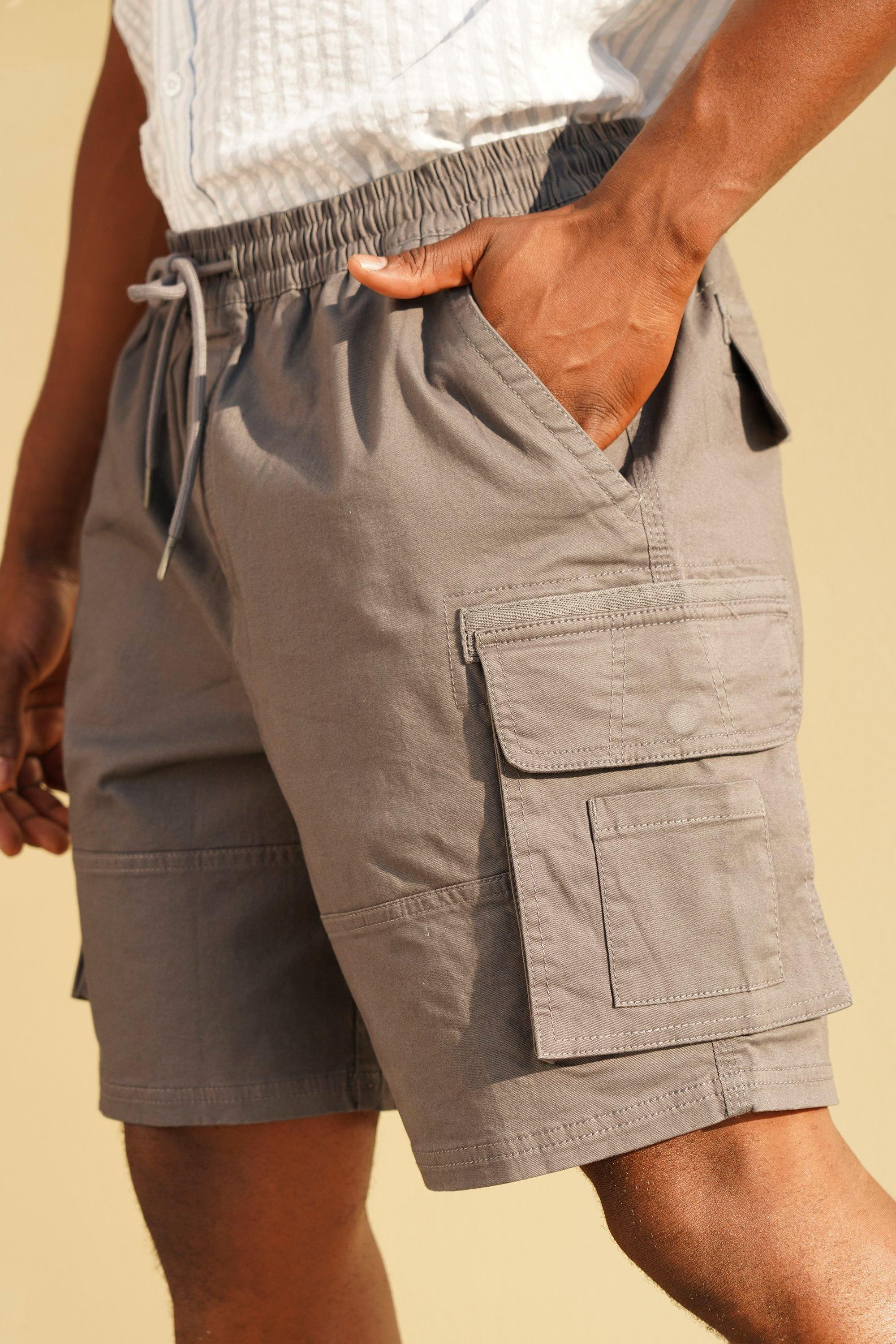 Twill Cargo Shorts