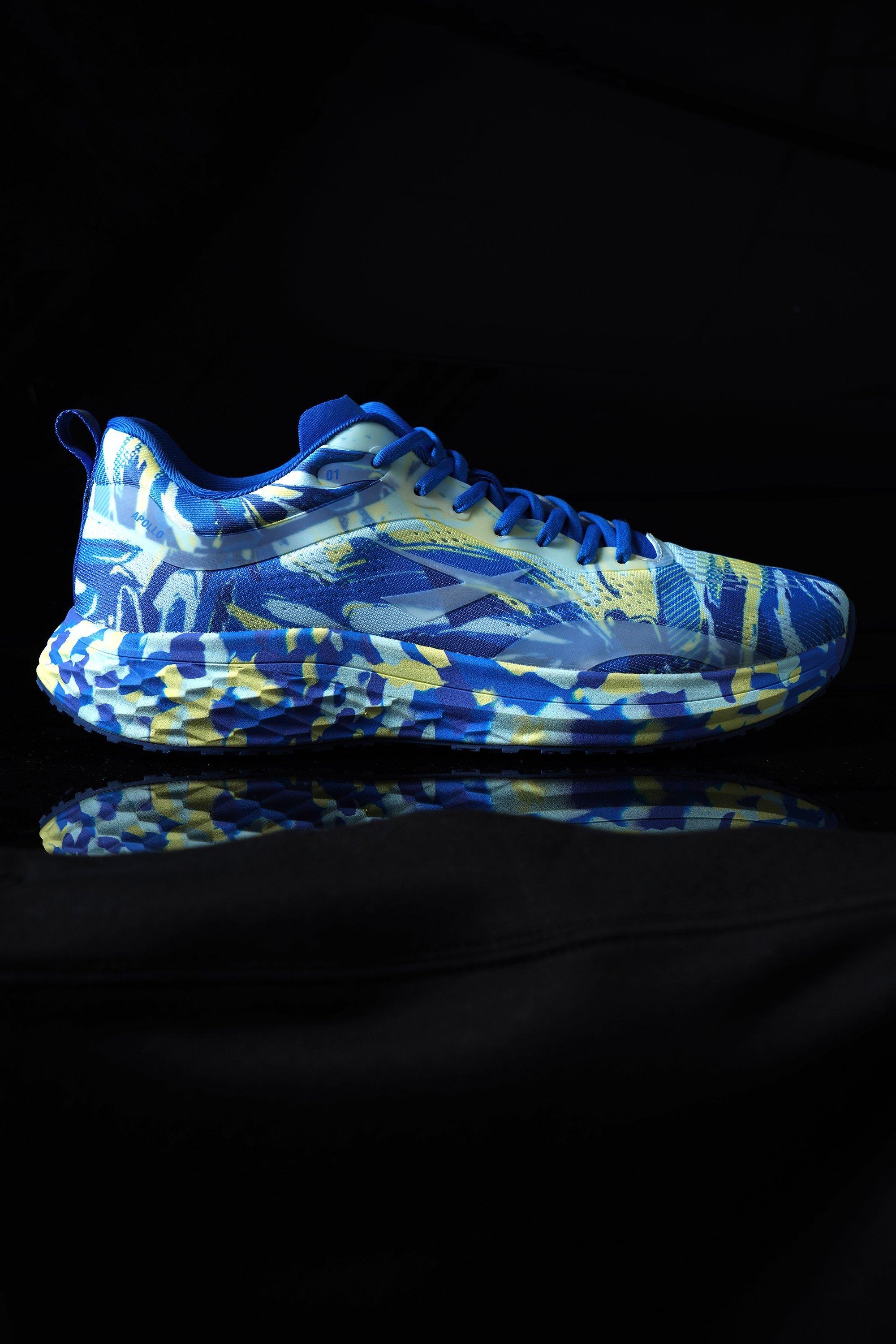 Apollo Doodle Lime Running Shoes