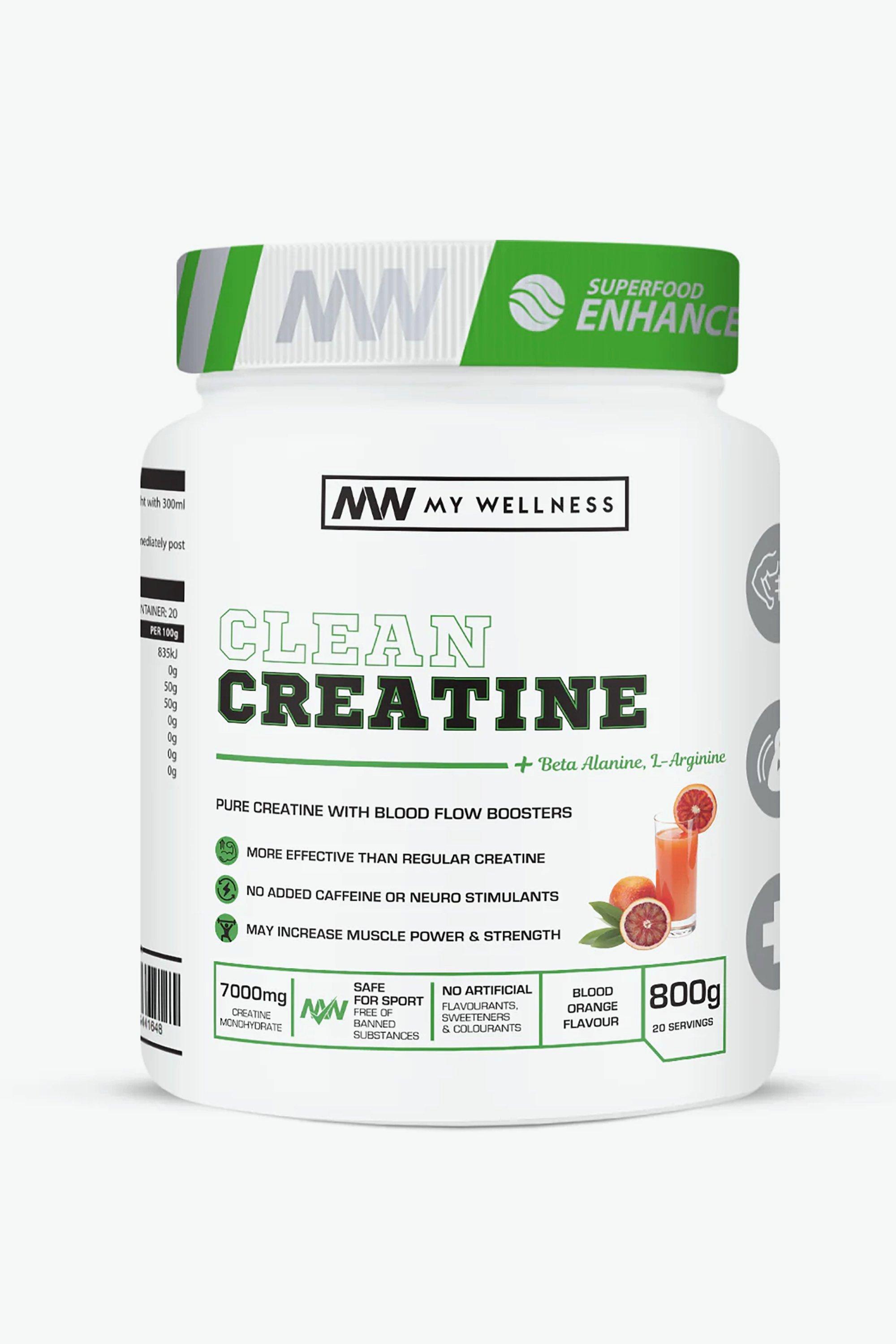 Clean Creatine 800g Blood Orange