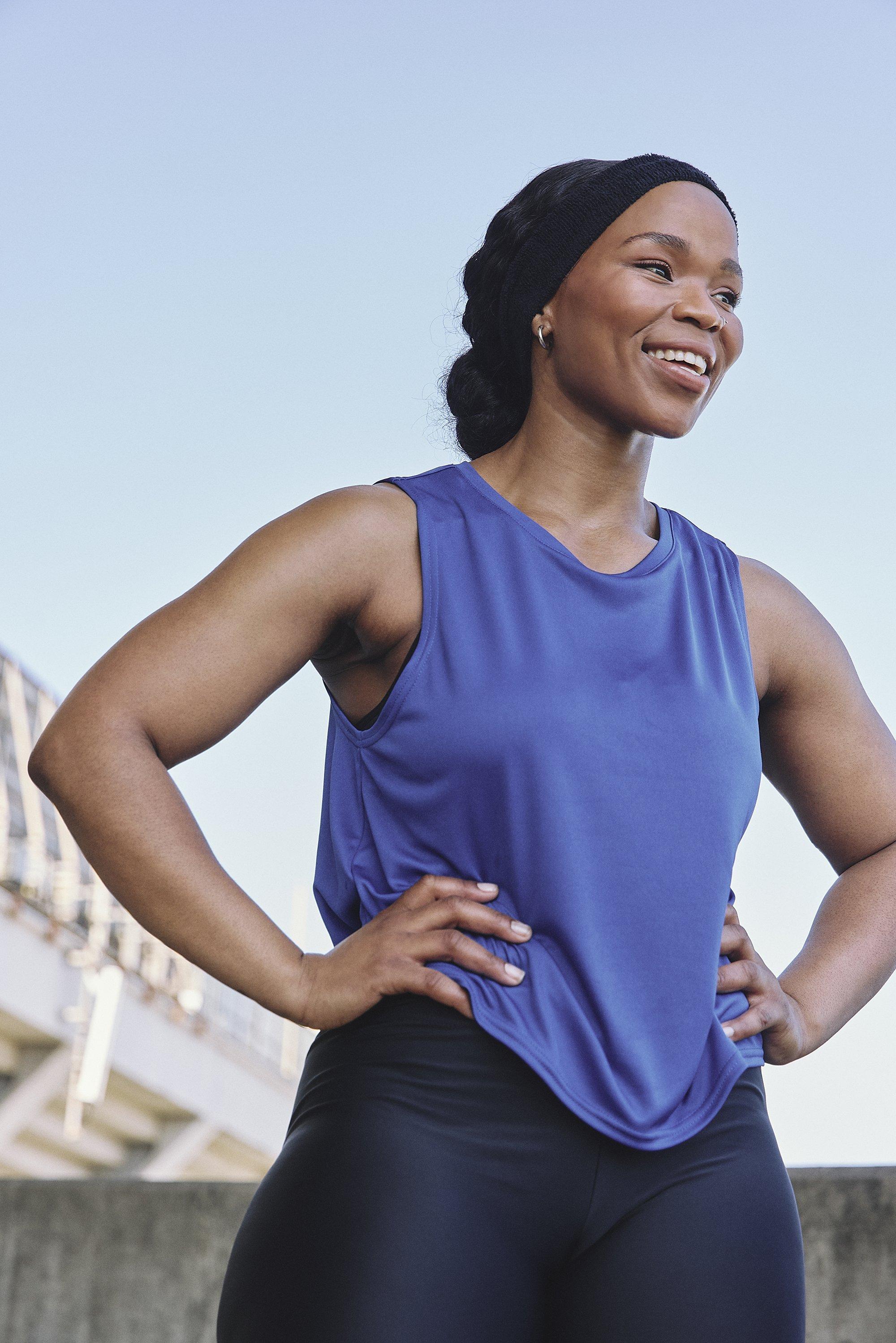 Technical Cropped Tank