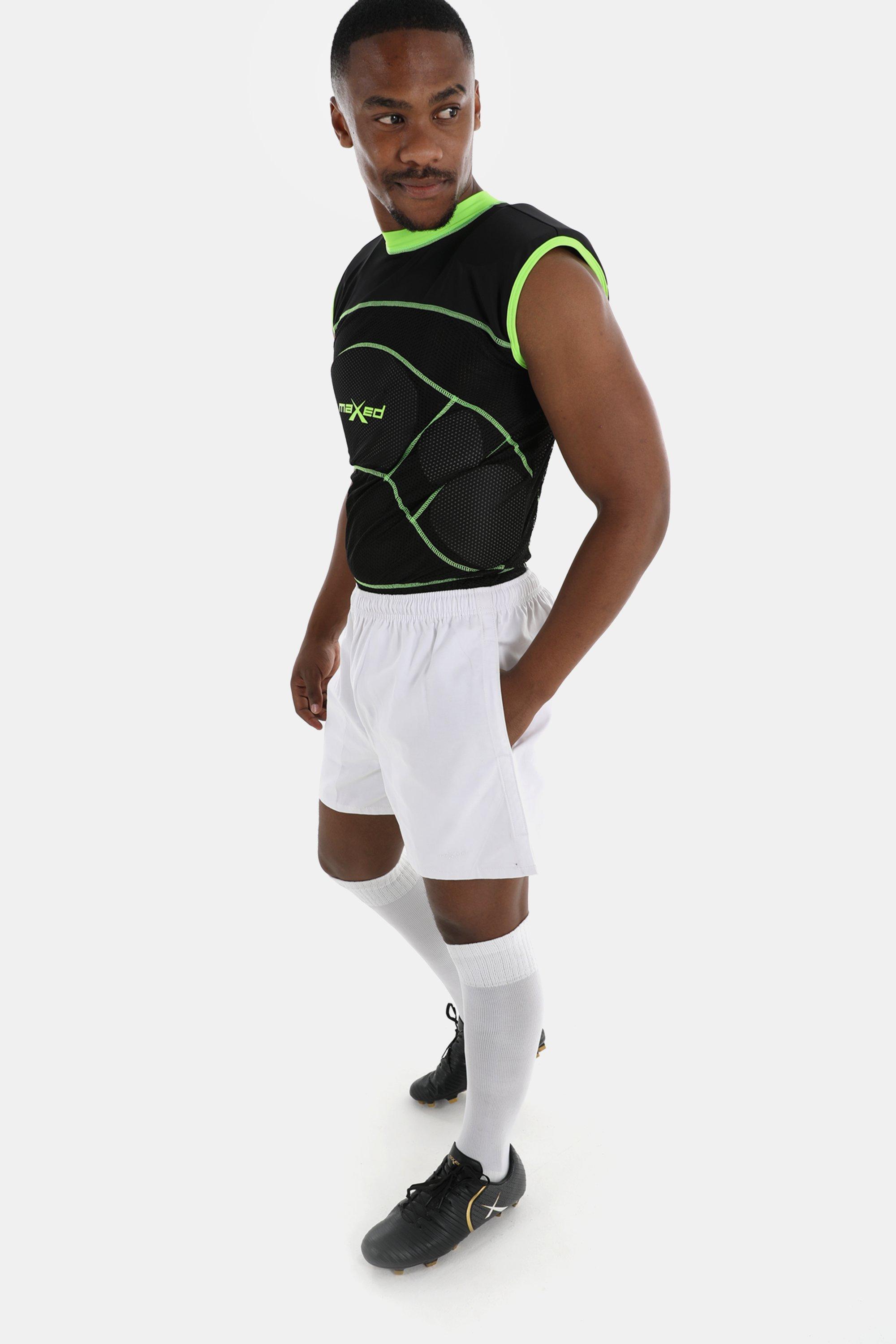 Pocketed Cotton Rugby Shorts