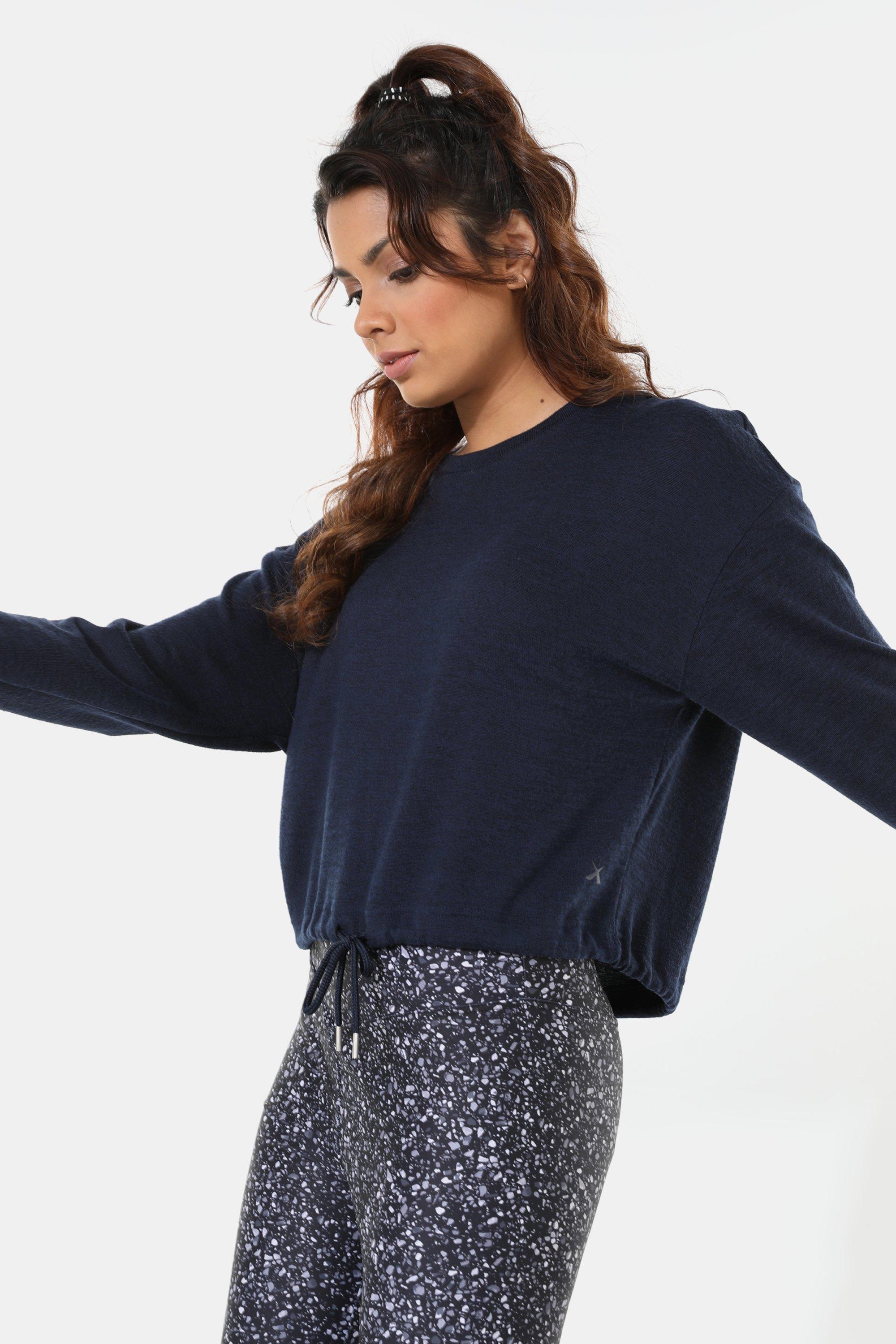 Drawstring Active Pullover