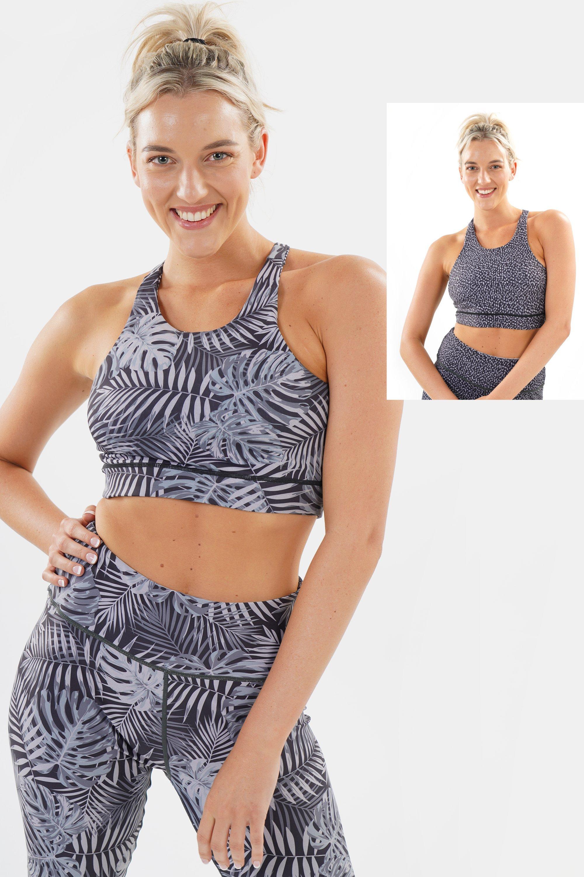 Reversible Print Crop Top