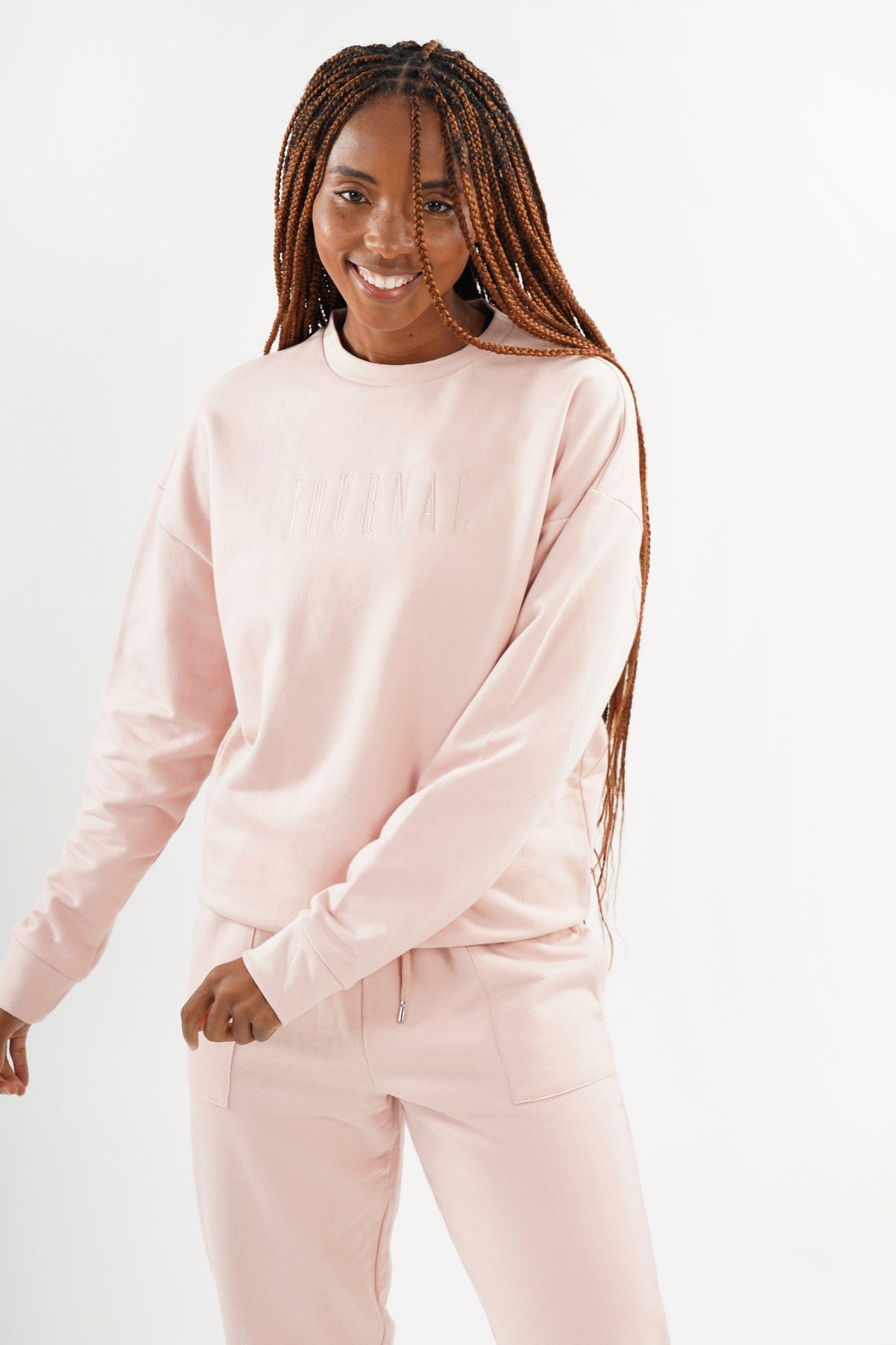 Embossed Fleece Pullover
