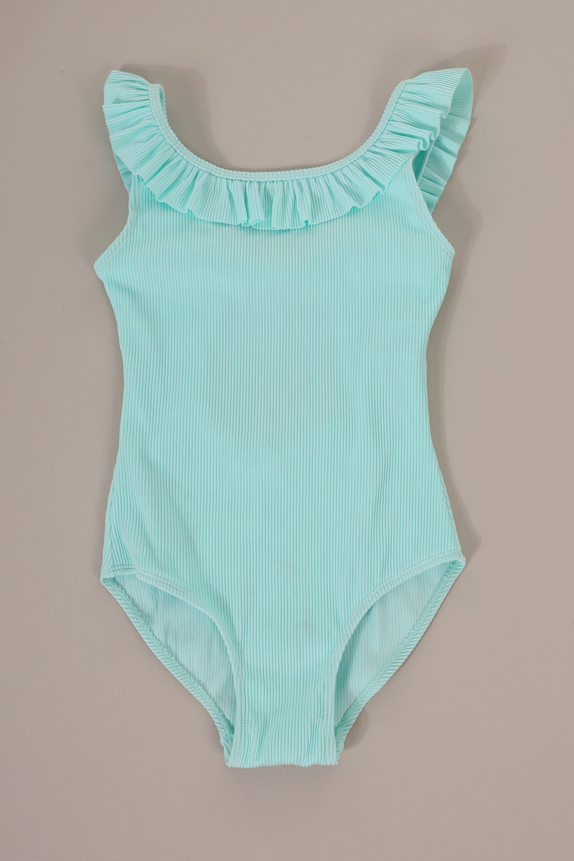 Ribbed Swimming Costume
