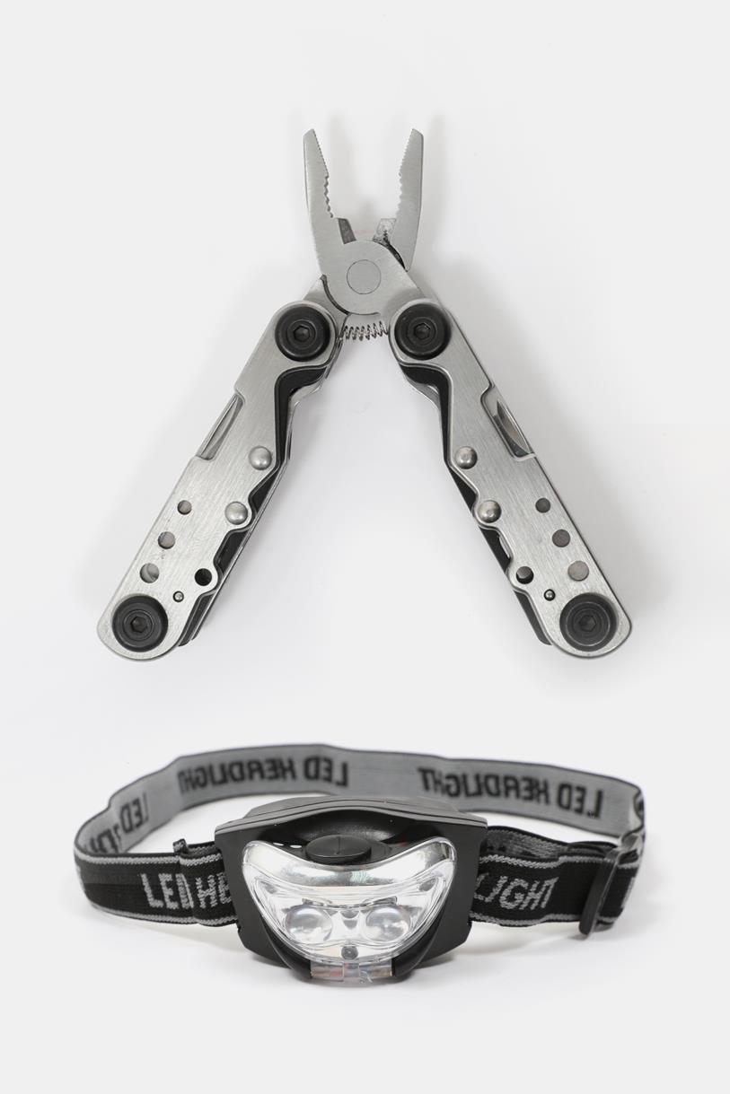 Multitool And Headlamp Set