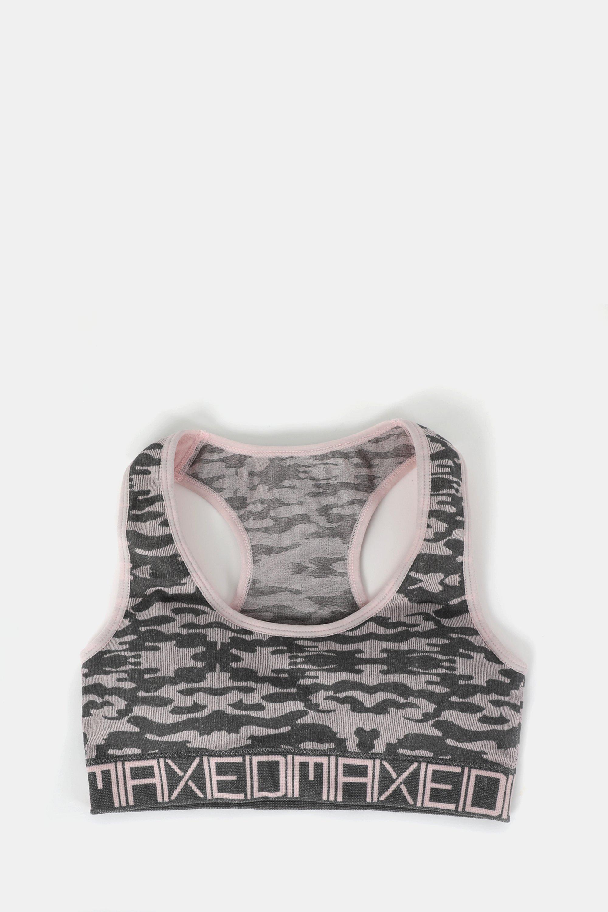 Girls' Seamless Sports Bra