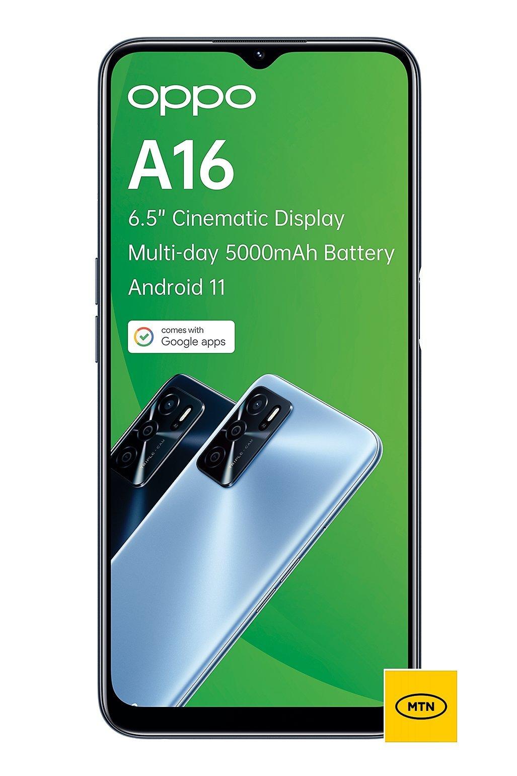 Oppo A16 Black