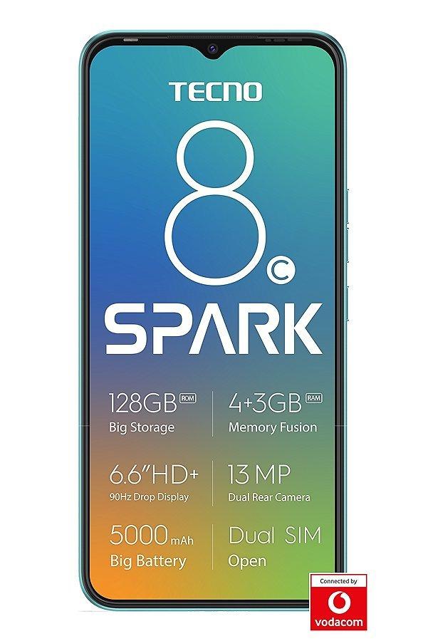 Tecno Spark 8C Black