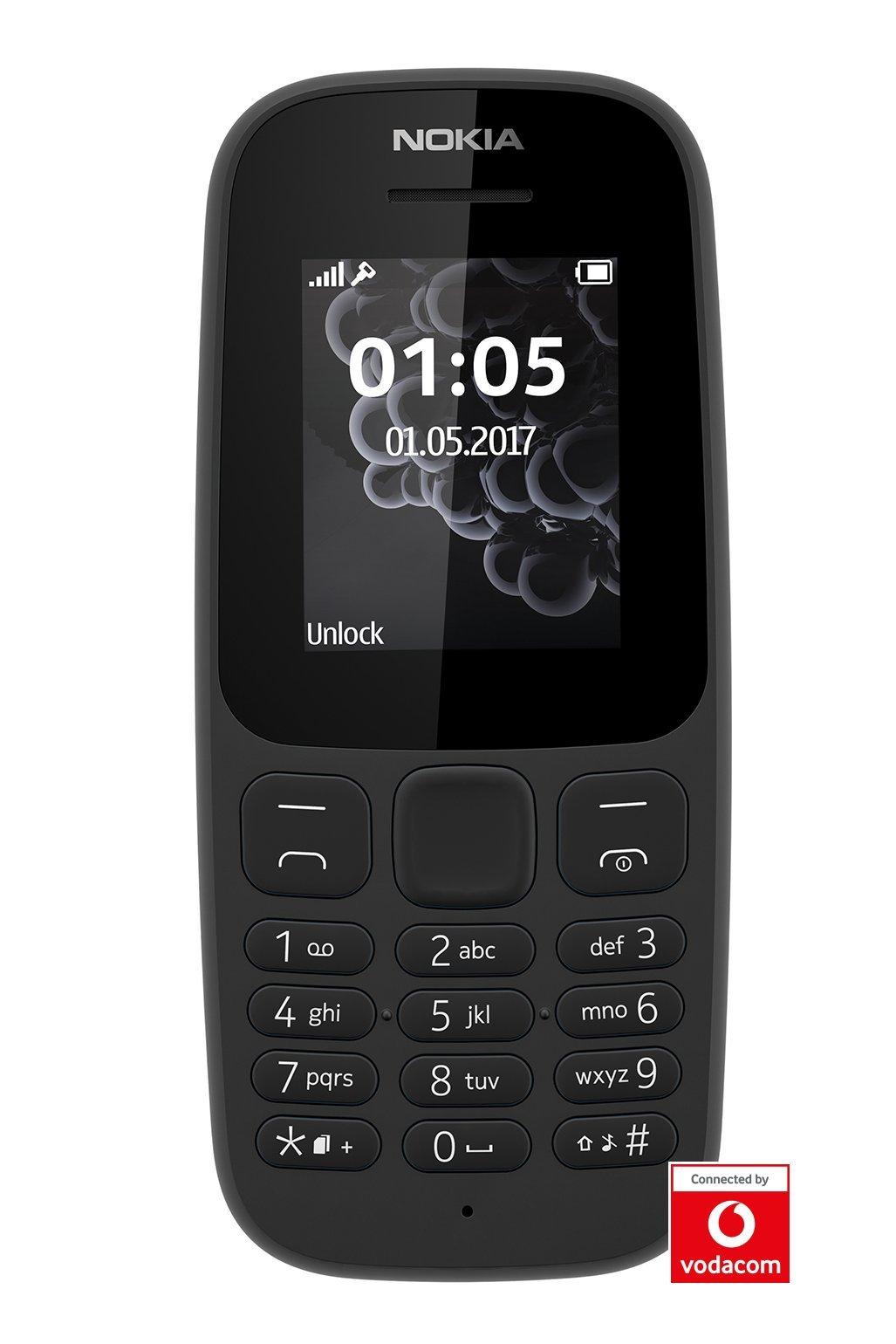 Nokia 105 Africa Edition Charcoal