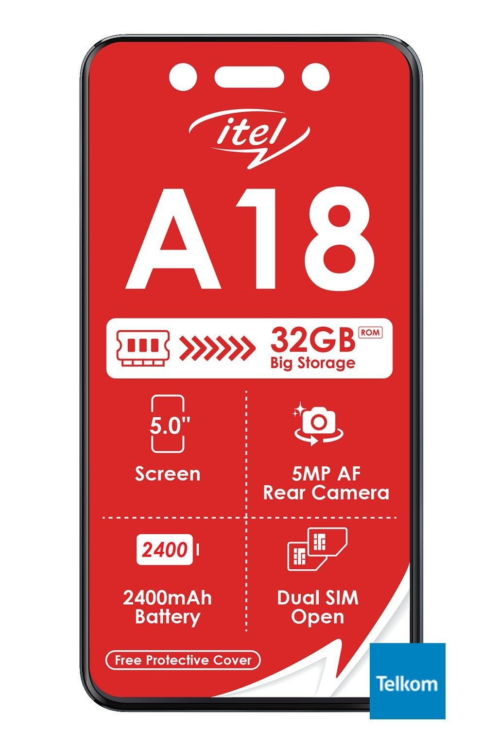 Itel A18 Green