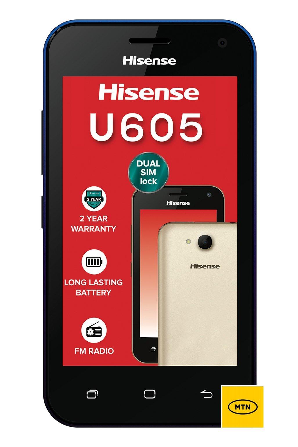 Hisense U605 Blue
