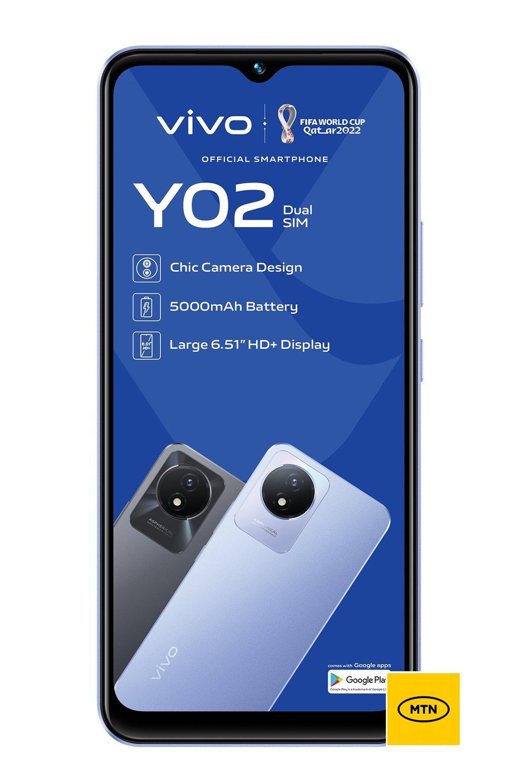 Vivo Y02 Blue