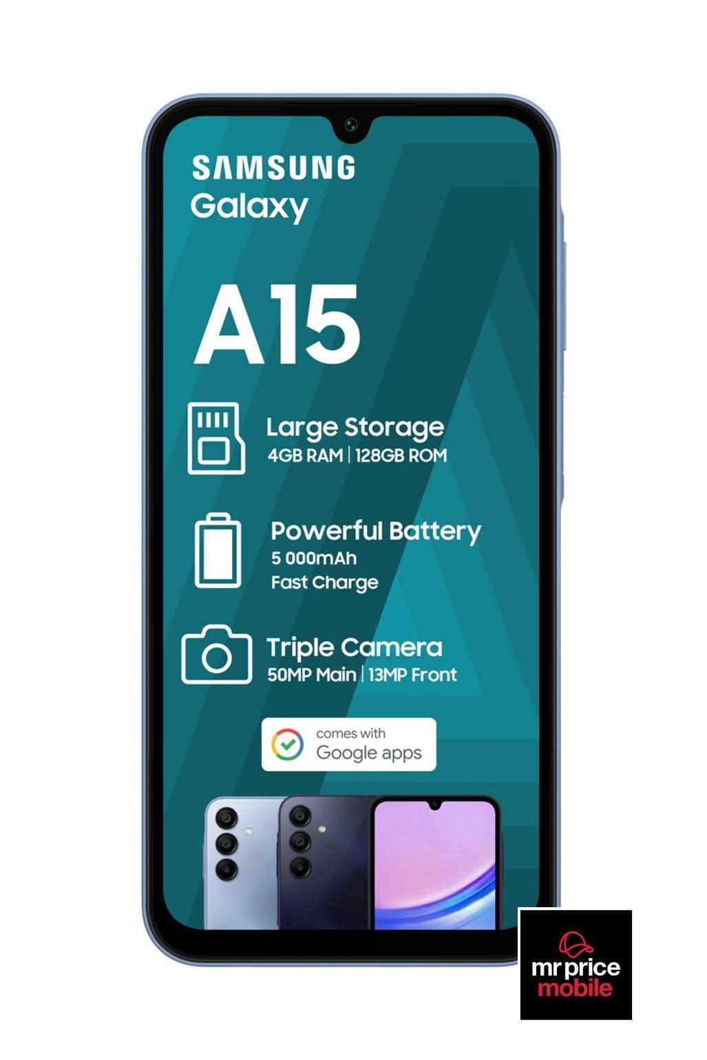 Samsung A15 Blue