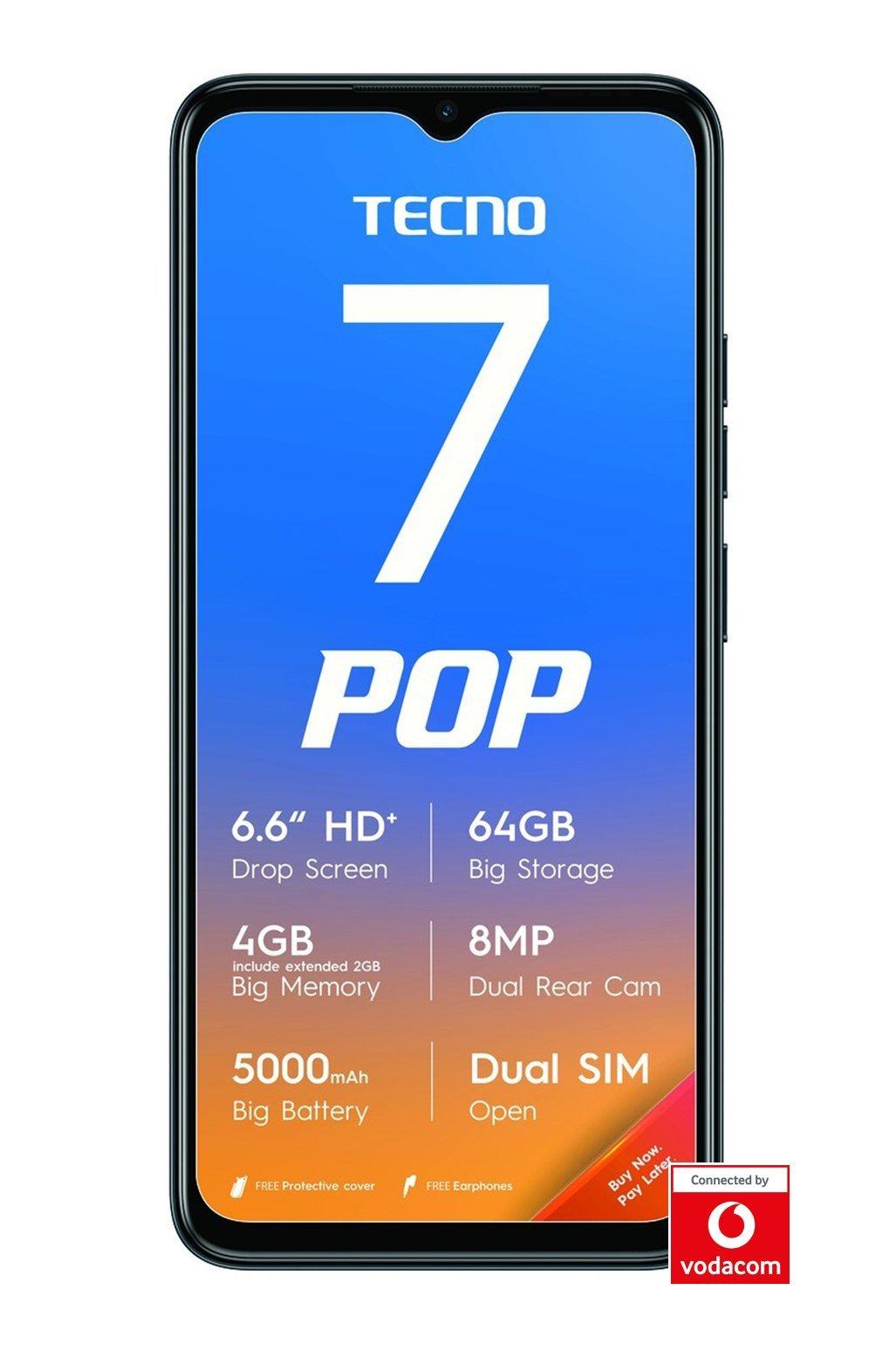 Tecno Pop 7 Purple