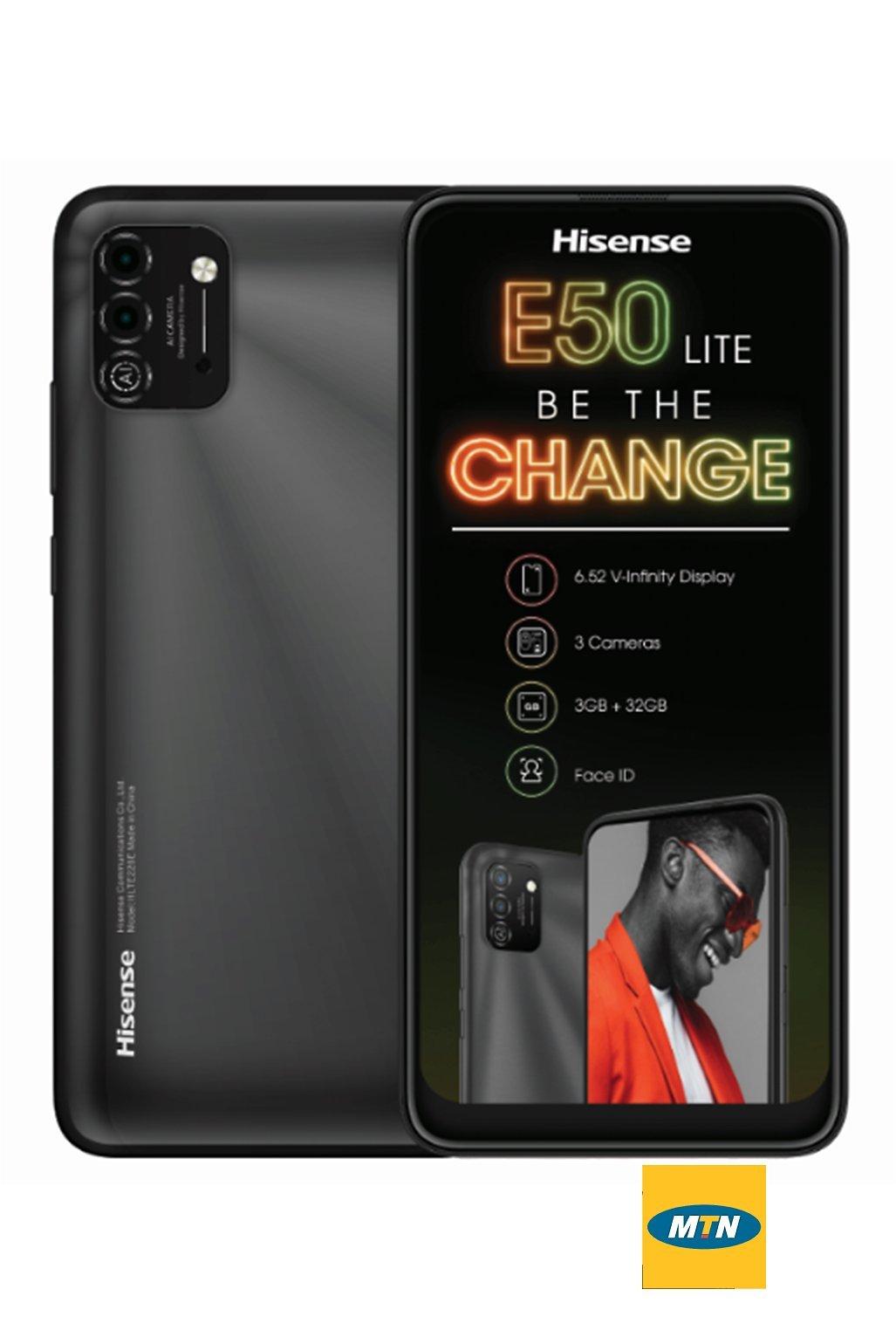 Hisense E50 Lite Chrcoal Ds